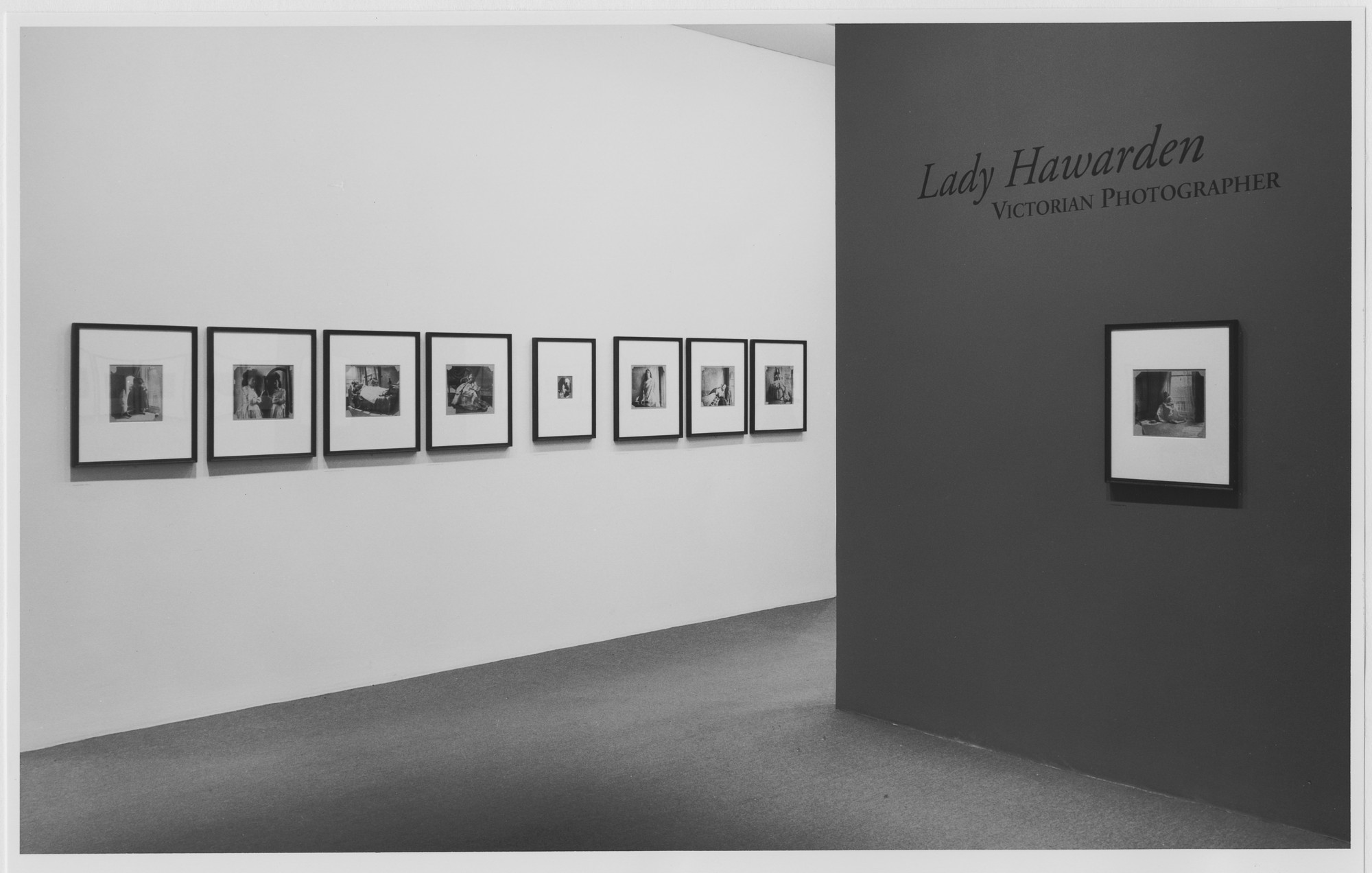 Installation view of the exhibition "Lady Hawarden: Victorian ...