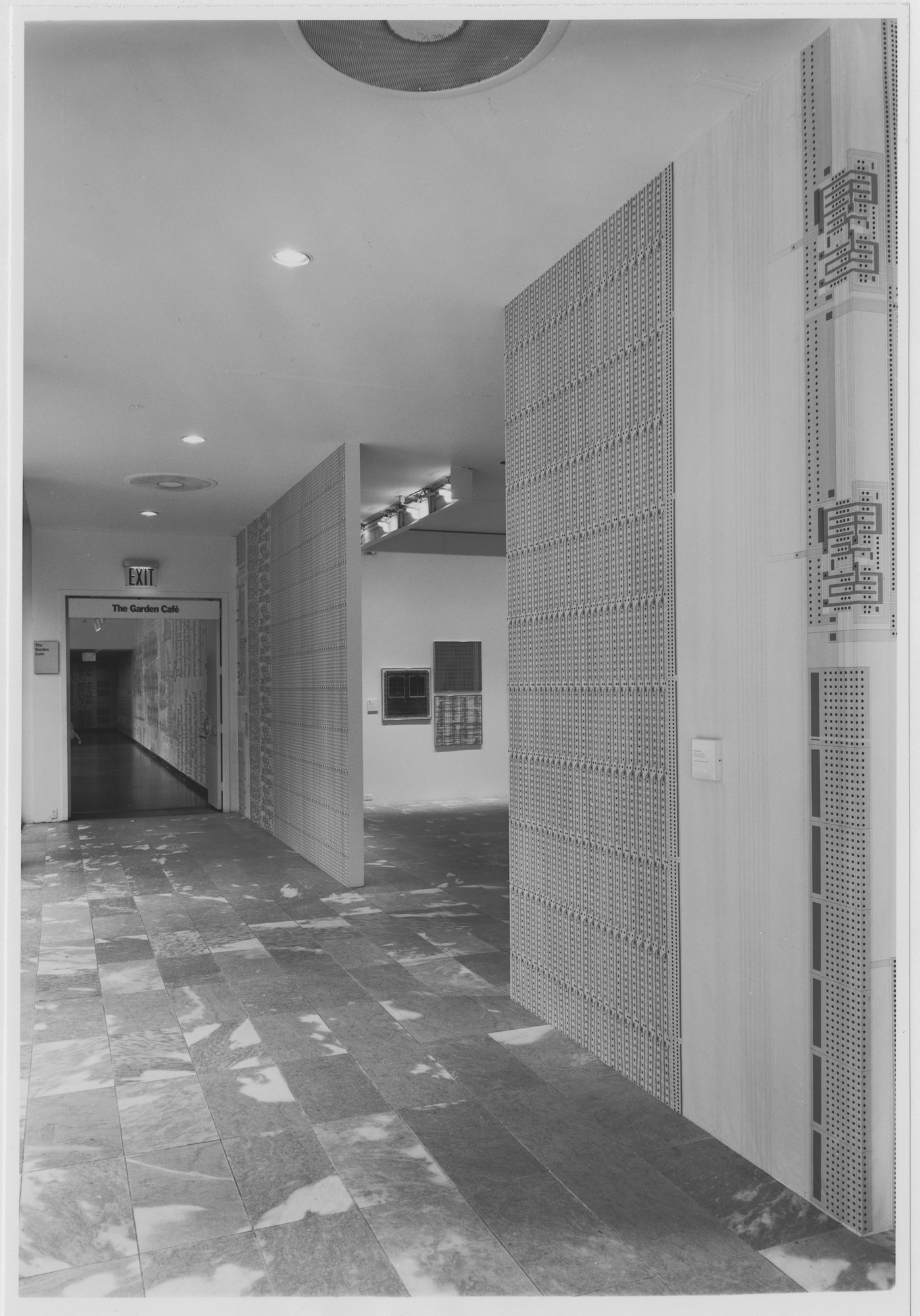 Installation view of the exhibition "Information Art: Diagramming ...