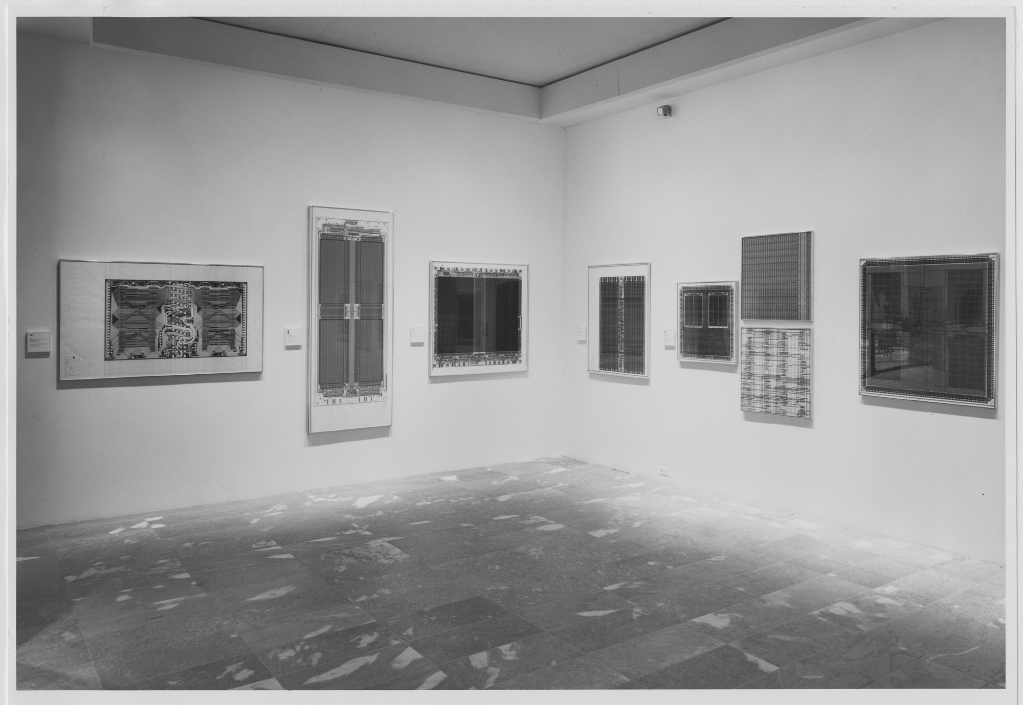 Installation view of the exhibition "Information Art: Diagramming ...
