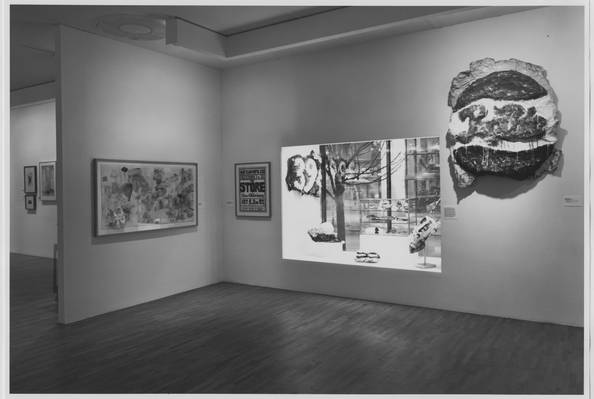 Claes Oldenburg. Two Cheeseburgers, with Everything (Dual Hamburgers ...