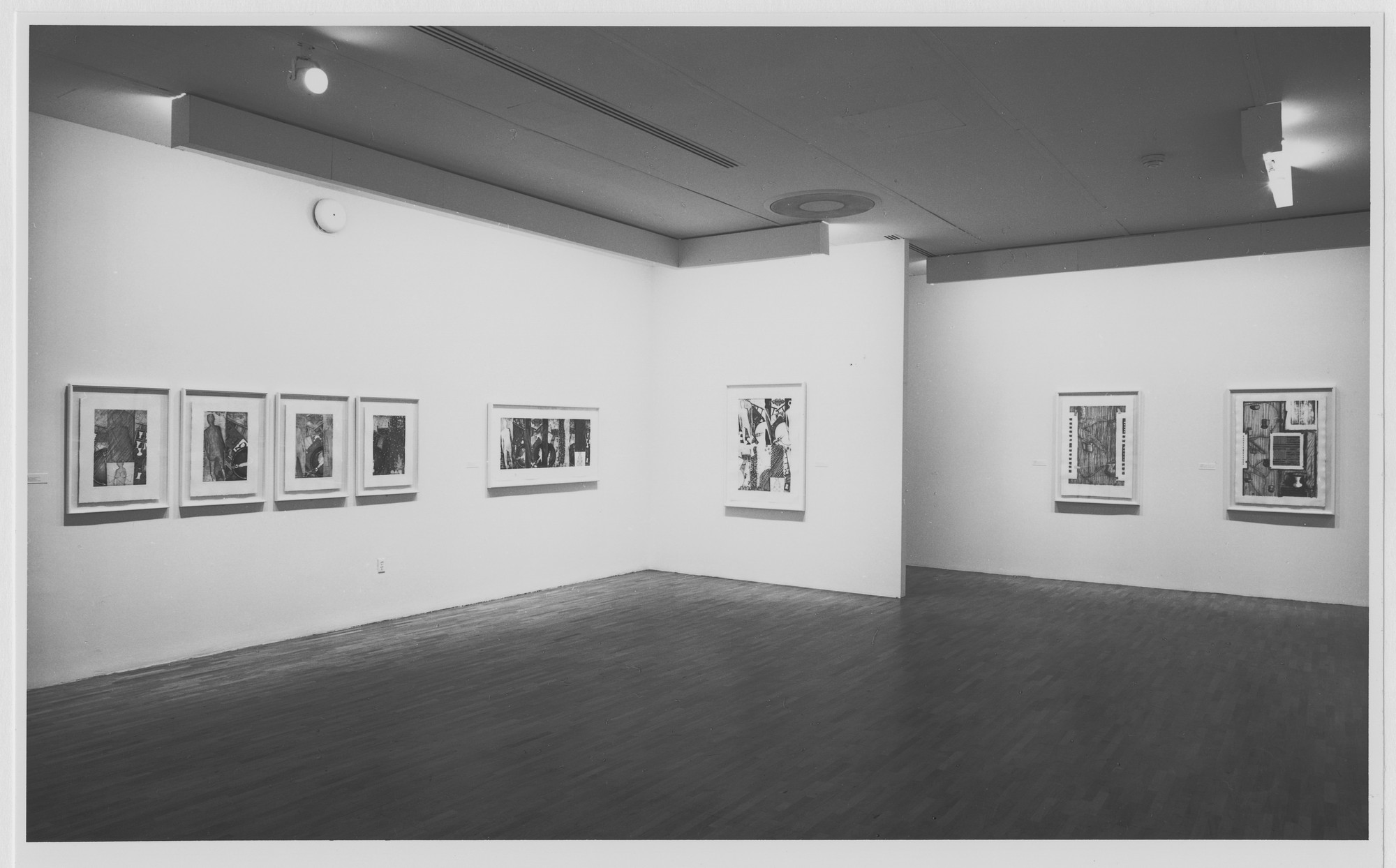Installation view of the exhibition "Seven Master Printmakers ...