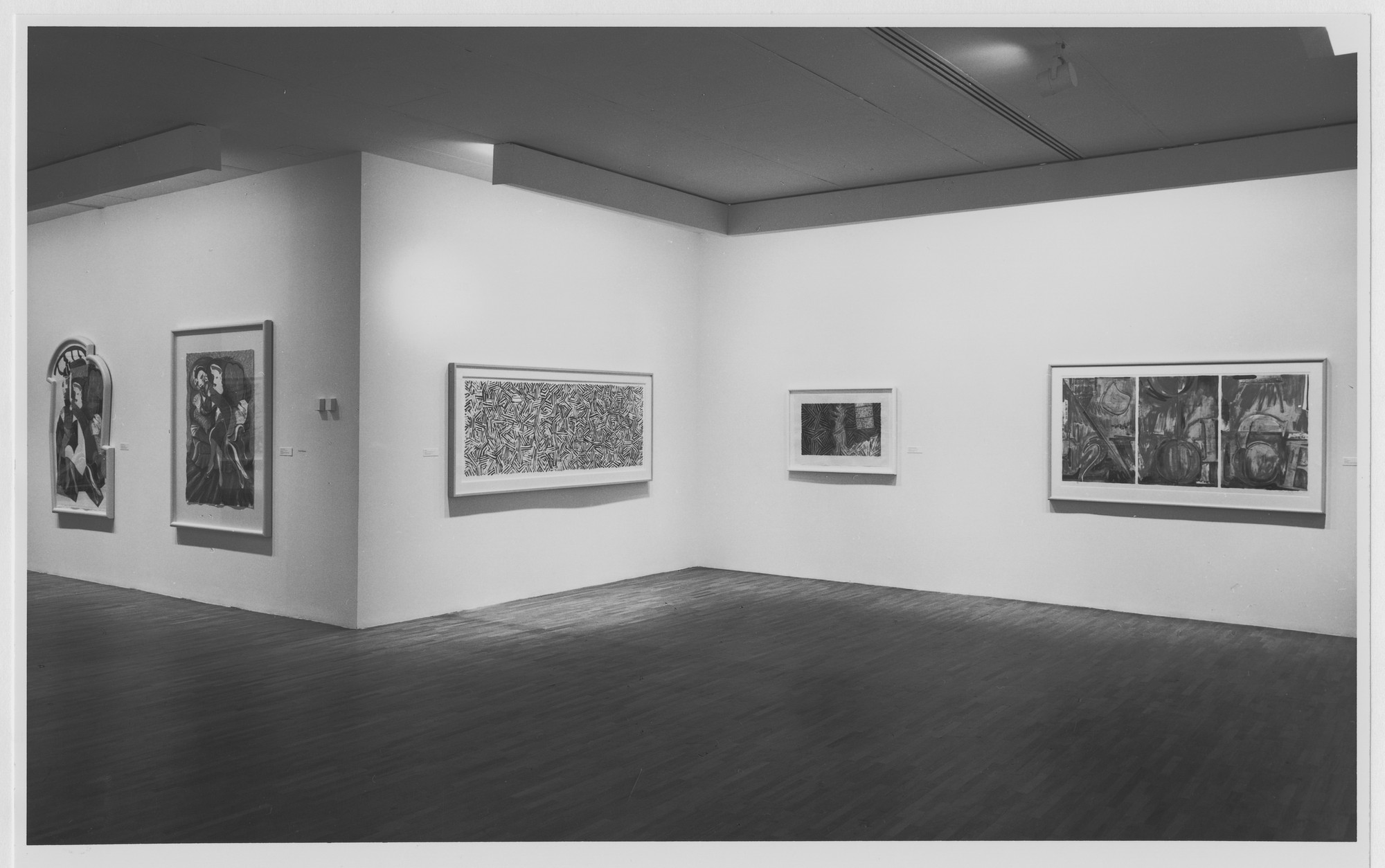 Installation view of the exhibition "Seven Master Printmakers ...