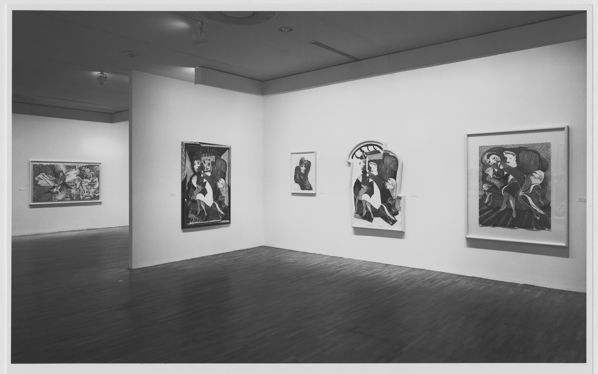 Installation view of the exhibition "Seven Master Printmakers ...