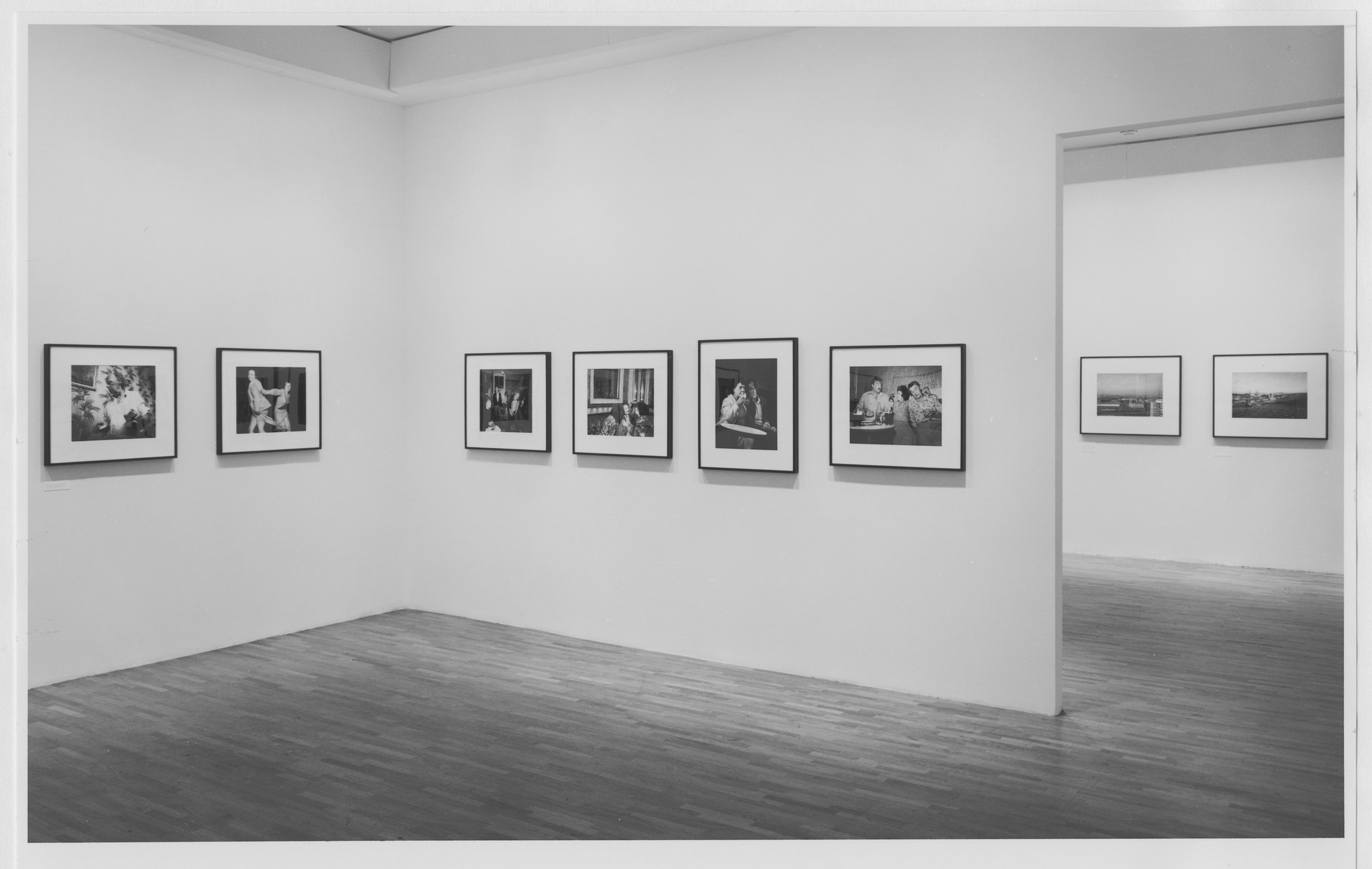 Installation view of the exhibition "British Photography from the ...