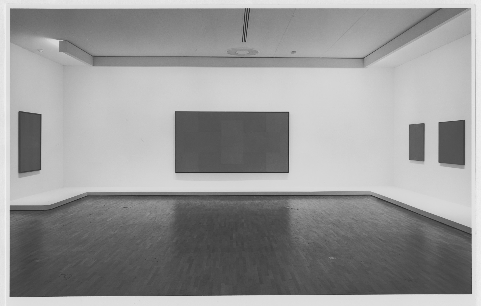 Installation view of the exhibition "Ad Reinhardt" | MoMA