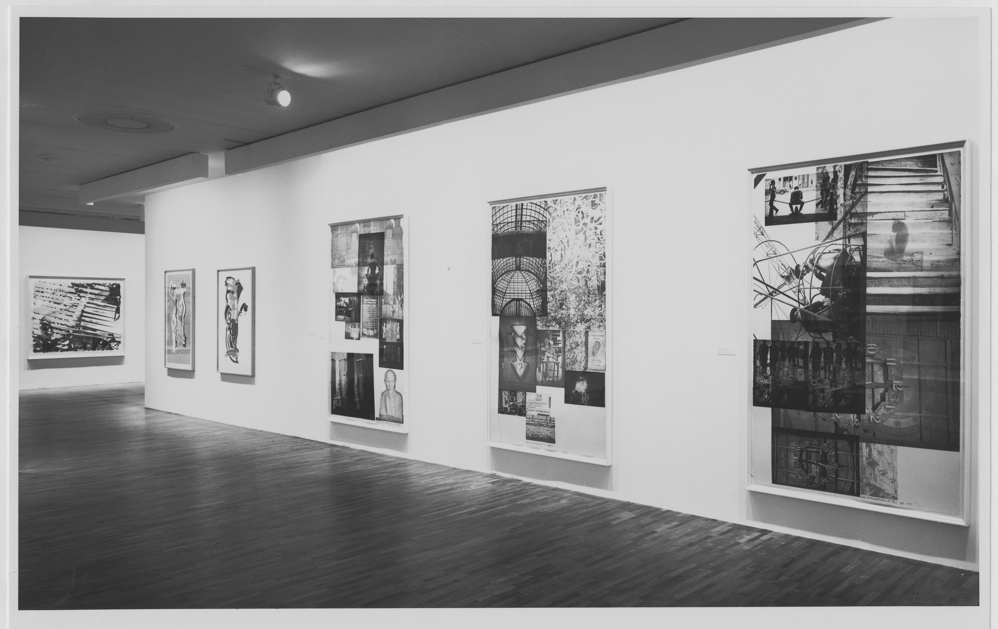 Installation view of the exhibition "Seven Master Printmakers ...