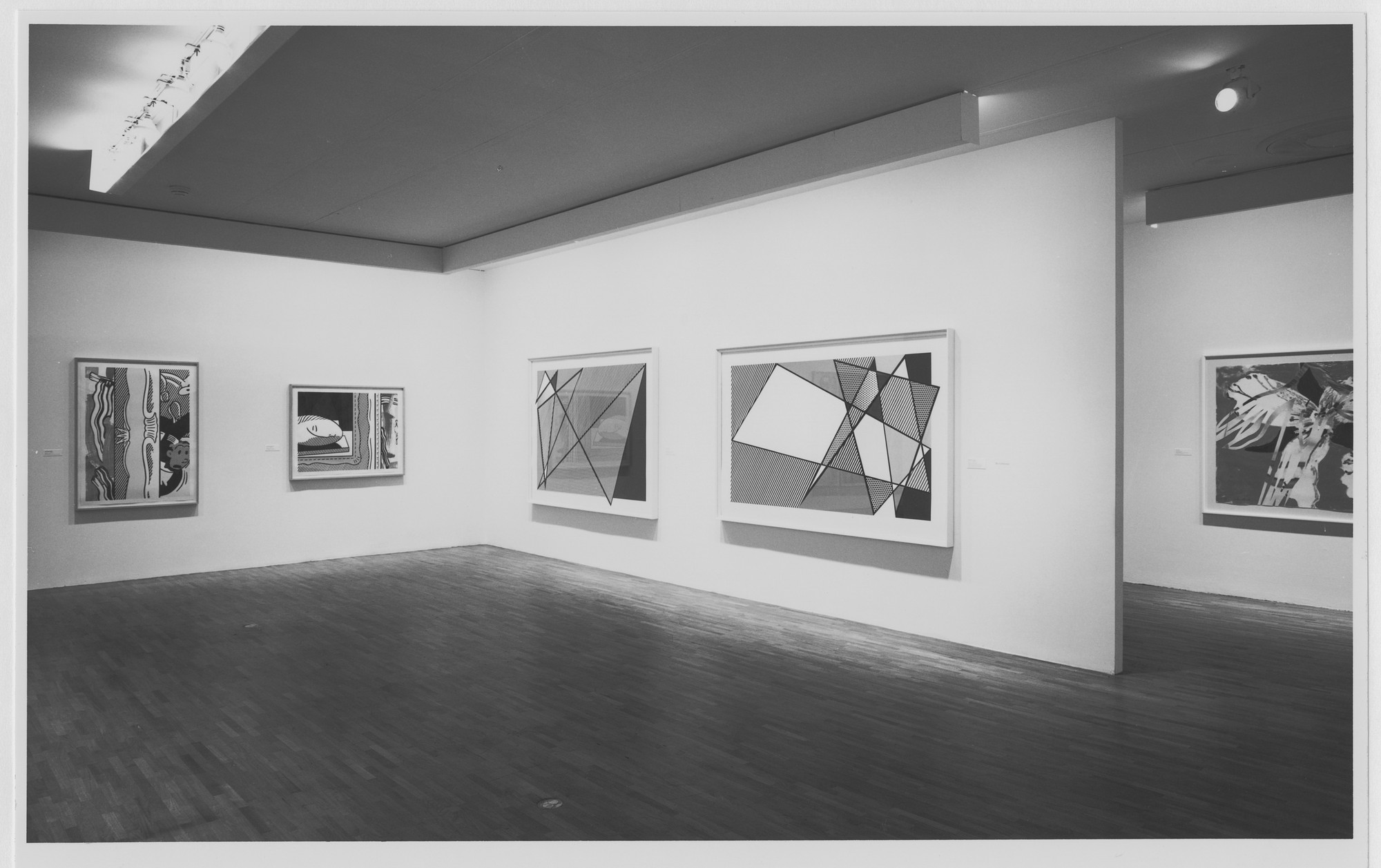 Installation view of the exhibition "Seven Master Printmakers ...