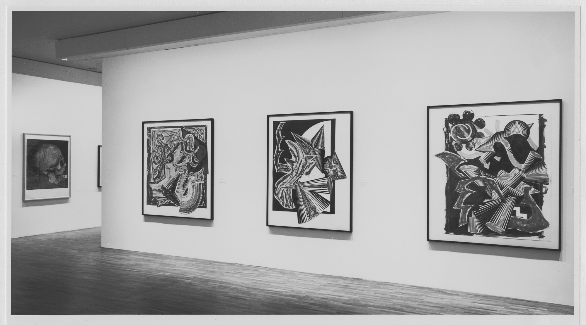 Installation view of the exhibition "Seven Master Printmakers ...