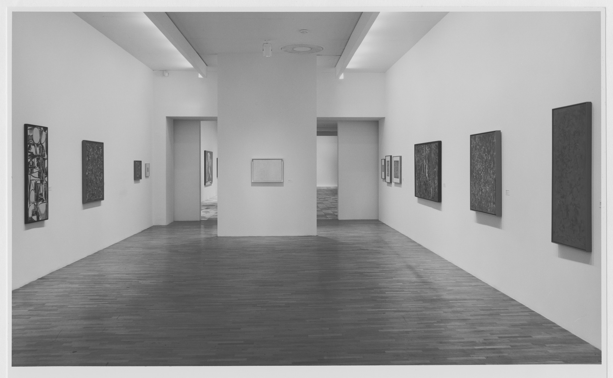 Installation view of the exhibition "Ad Reinhardt" | MoMA
