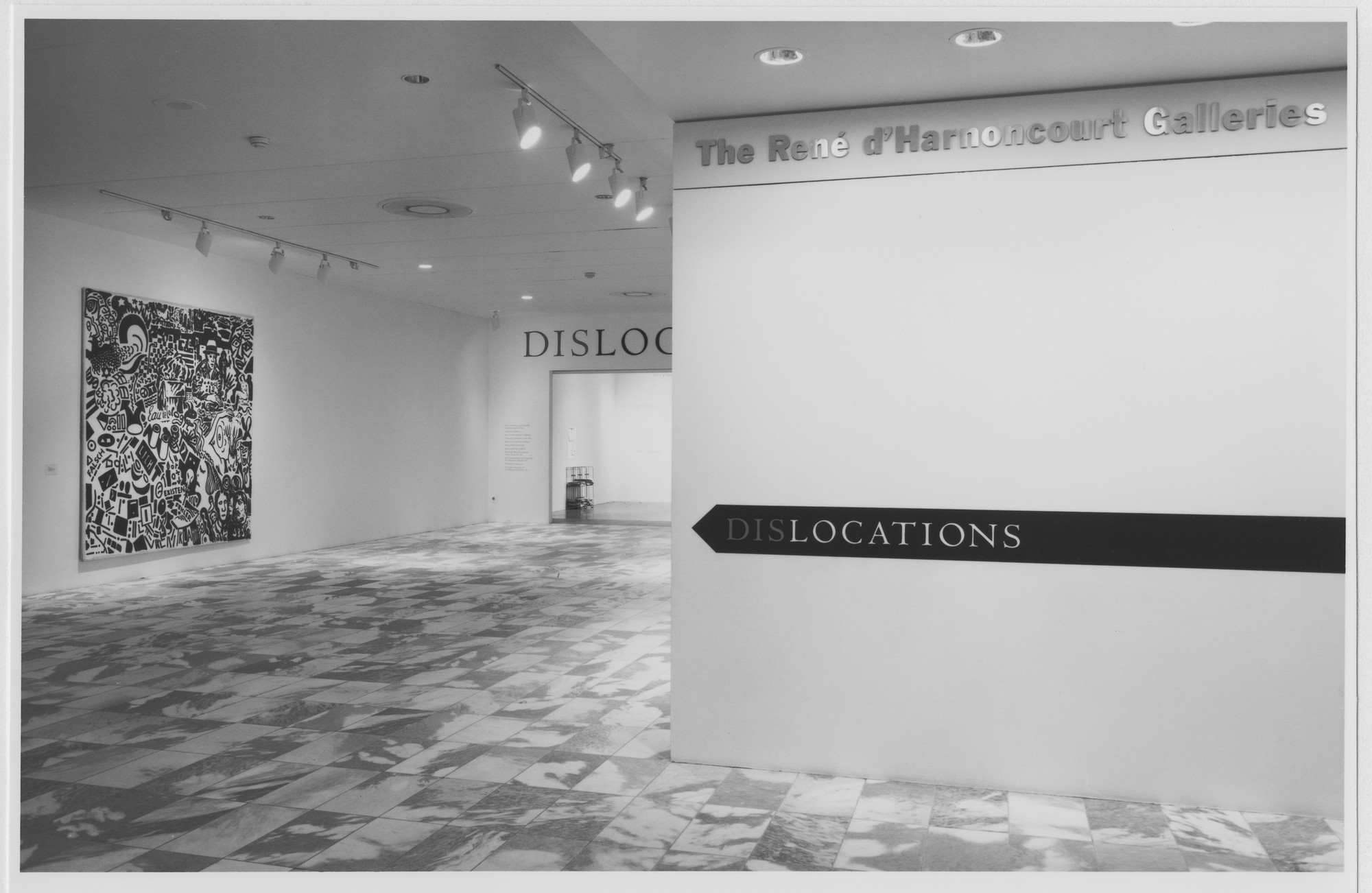 Installation view of the exhibition "Dislocations" | MoMA