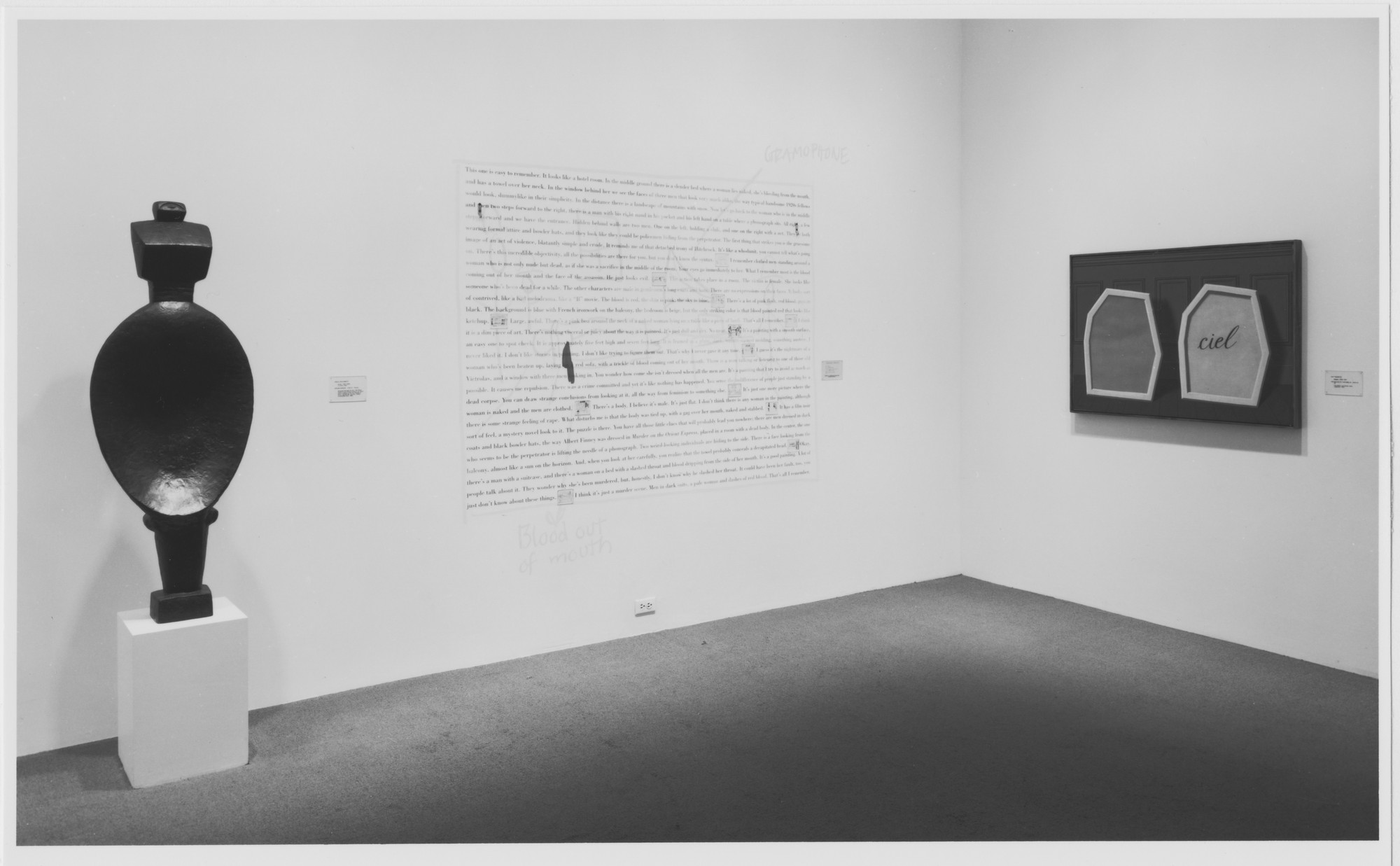 Installation view of the exhibition "Dislocations" | MoMA