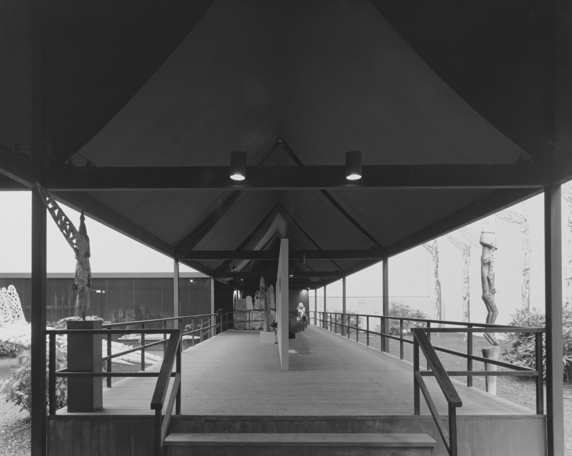 Installation view of the exhibition "Art of the Asmat - The Collection ...