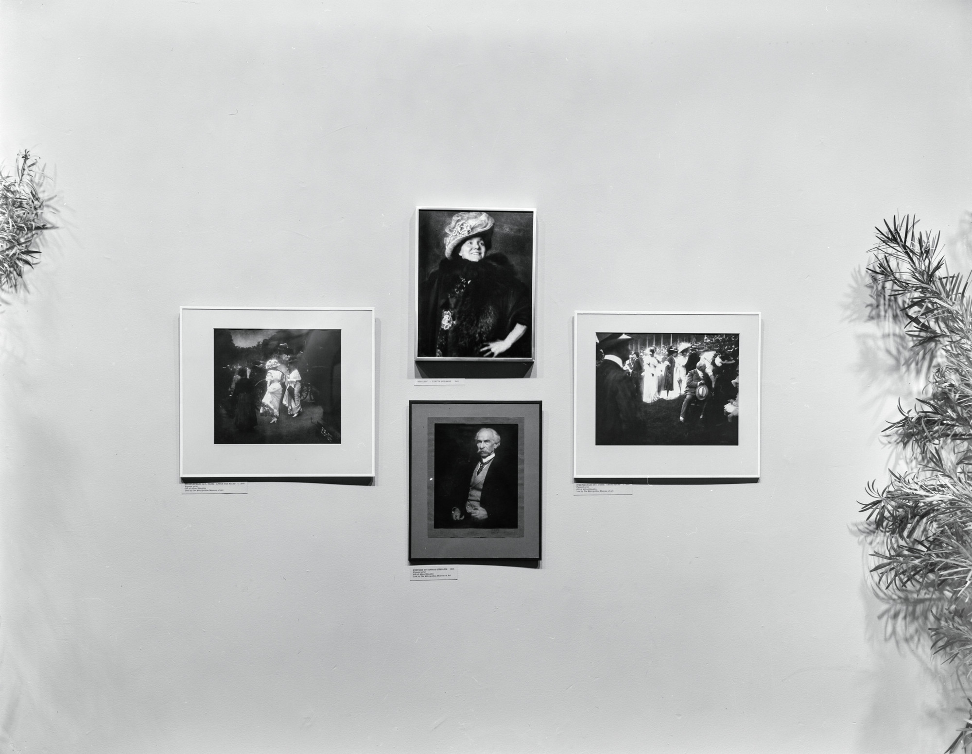 Installation view of the exhibition "Steichen the Photographer" | MoMA