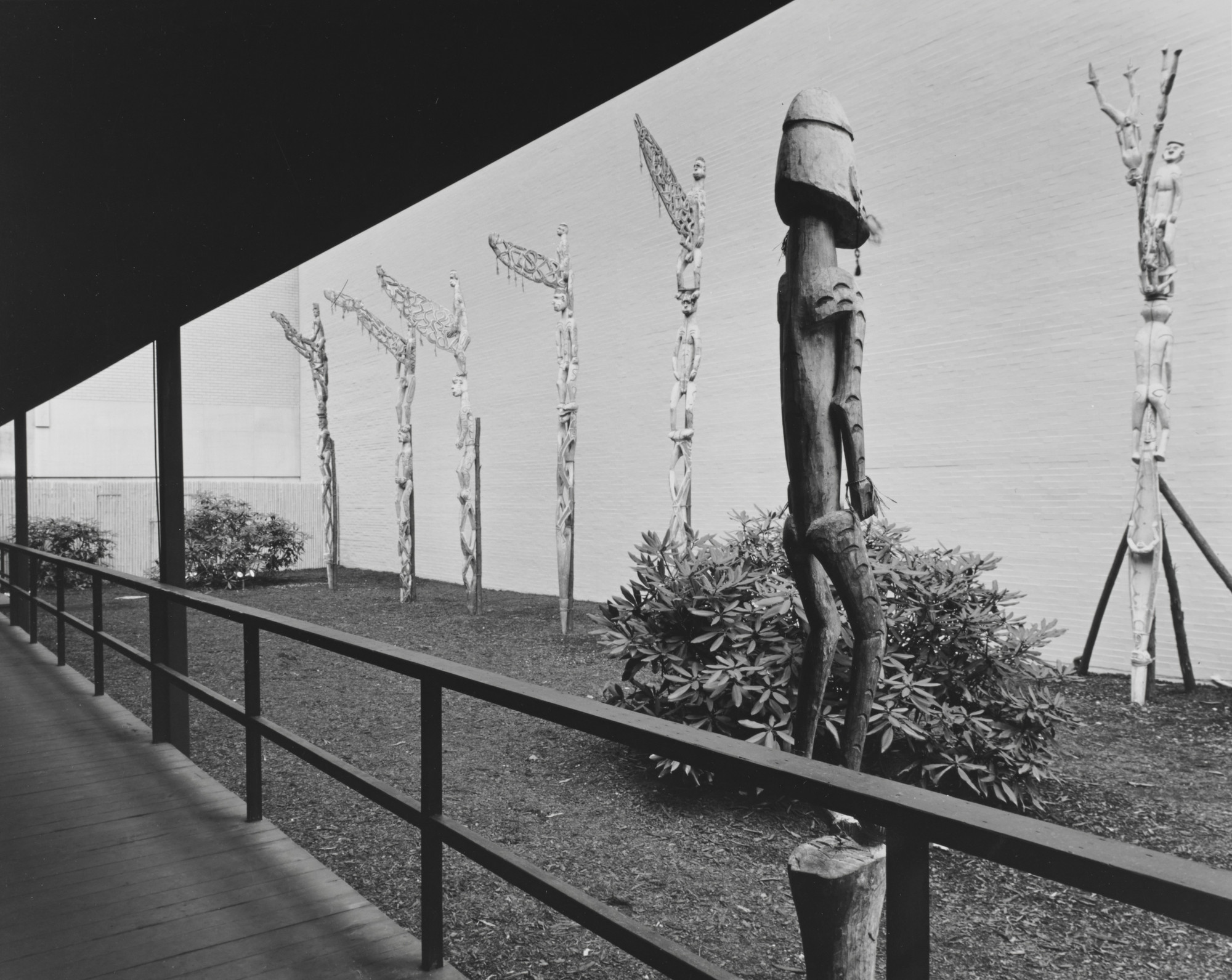 Installation view of the exhibition "Art of the Asmat - The Collection ...