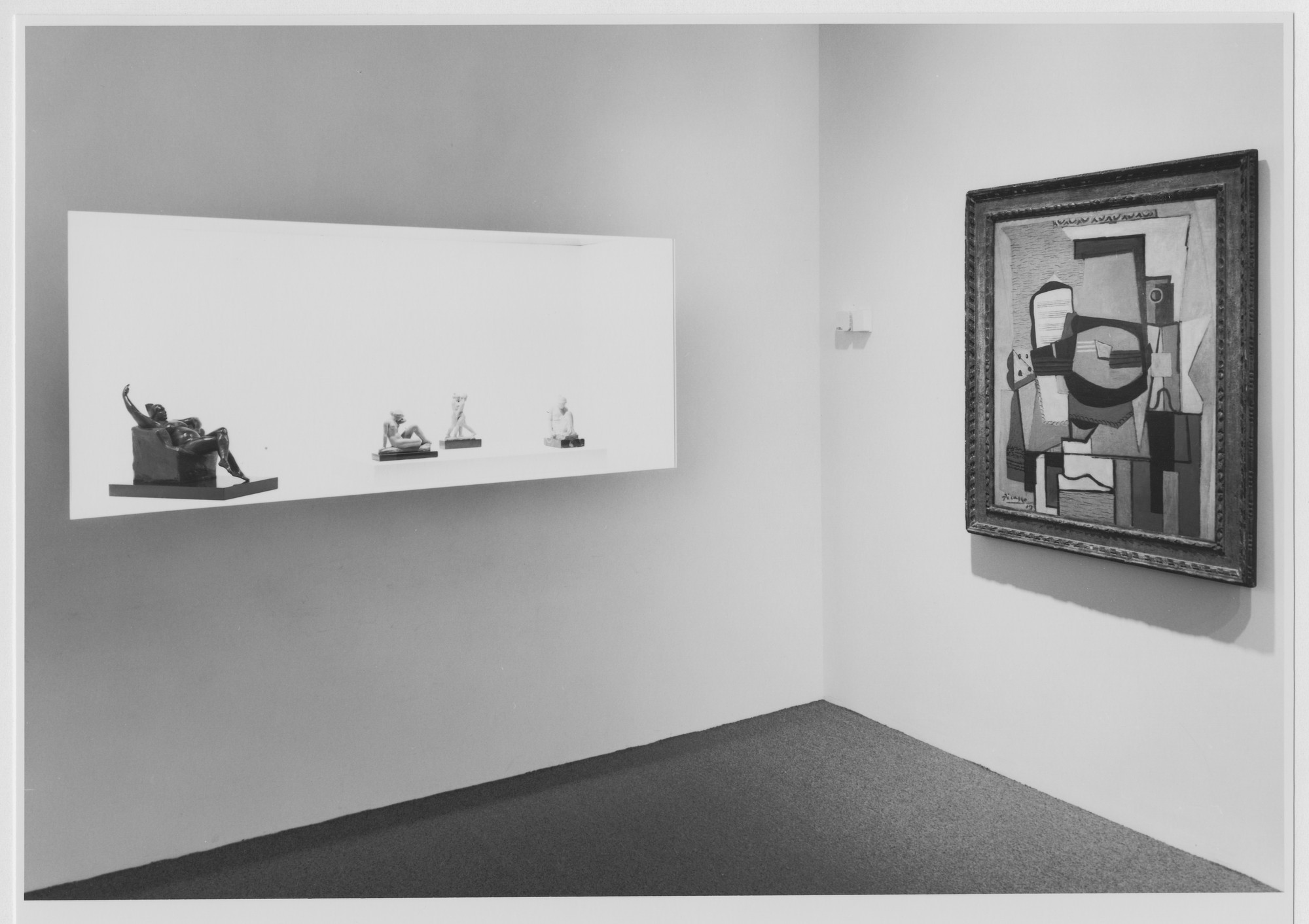 Installation view of the exhibition "The William S. Paley Collection ...