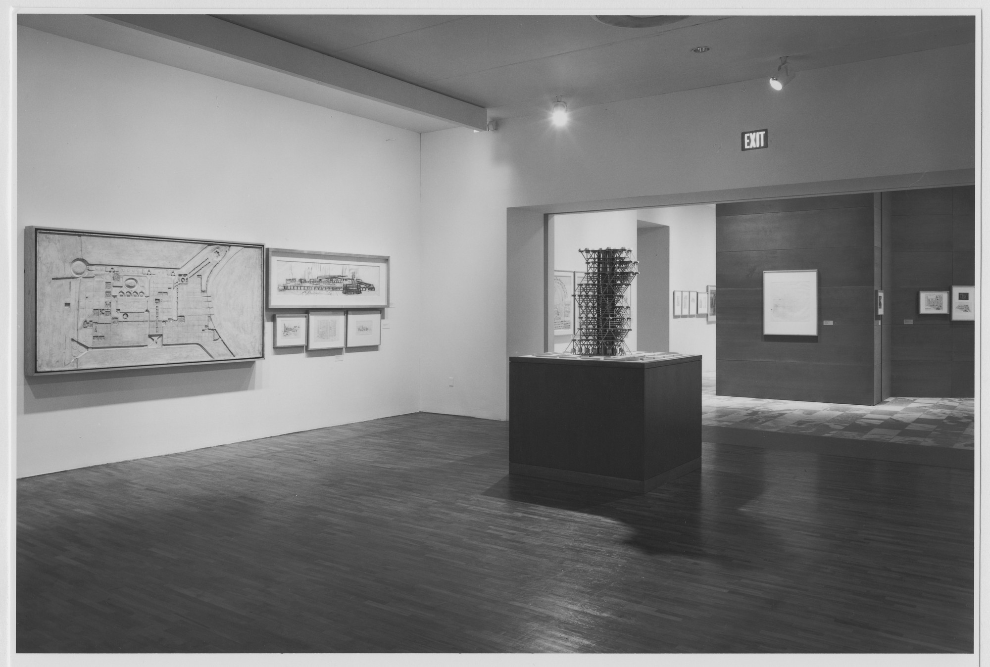 Installation view of the exhibition "Louis I. Kahn: In the Realm of Architecture" | MoMA