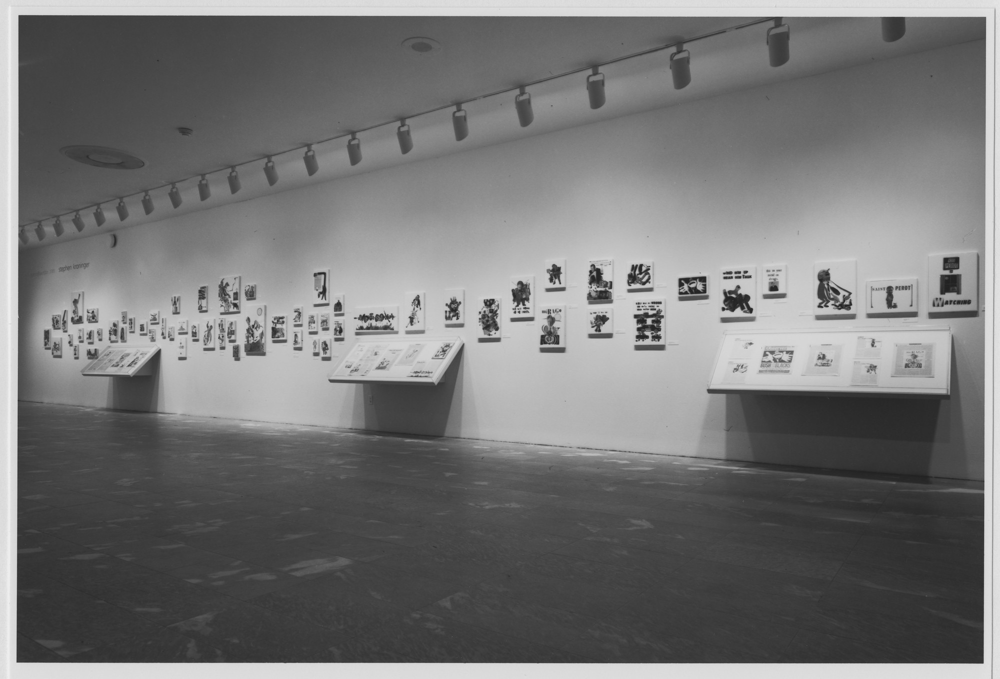 Installation view of the exhibition "Projects 35: Steven Kroninger" | MoMA