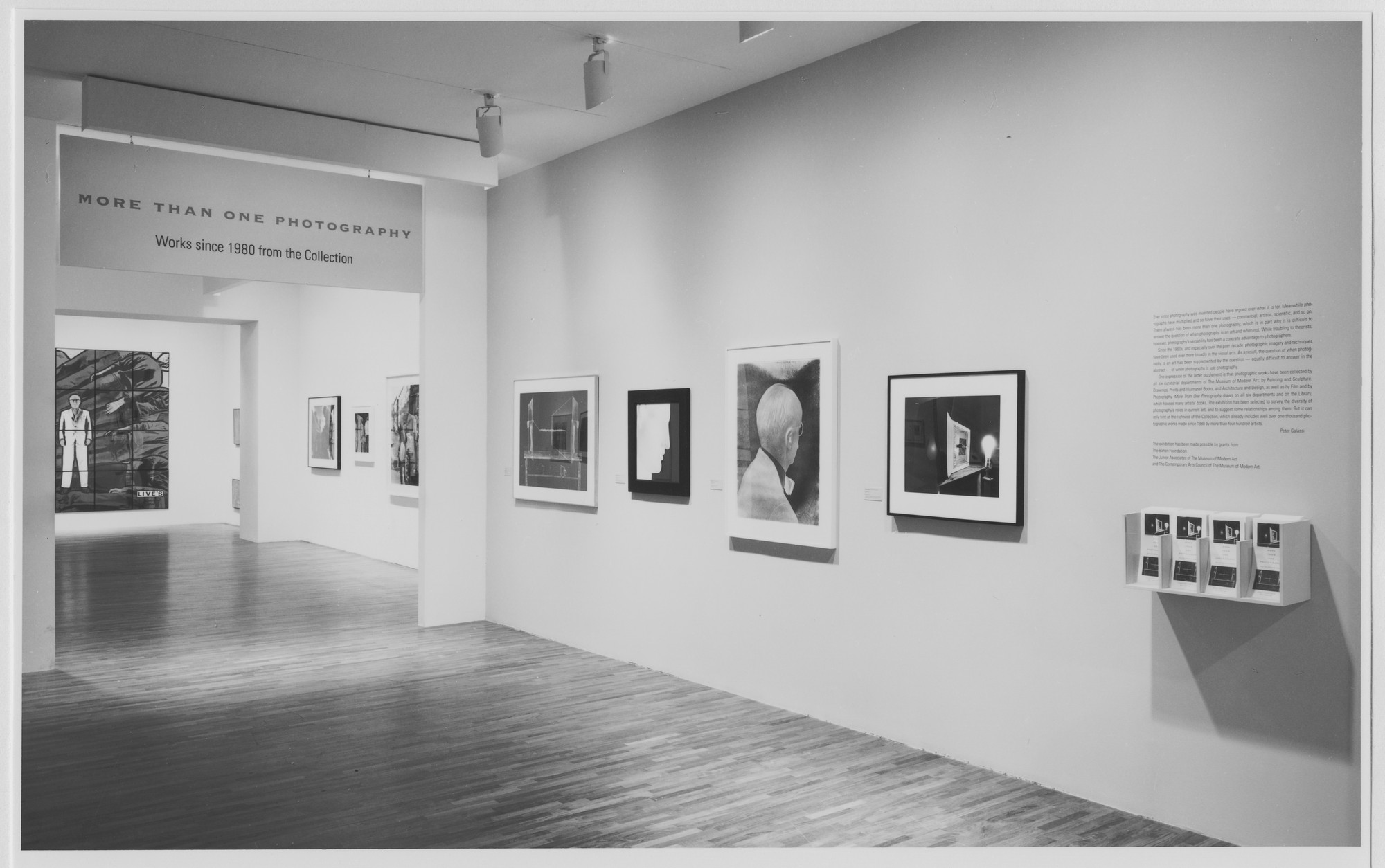 Installation view of the exhibition "More Than One Photography" | MoMA