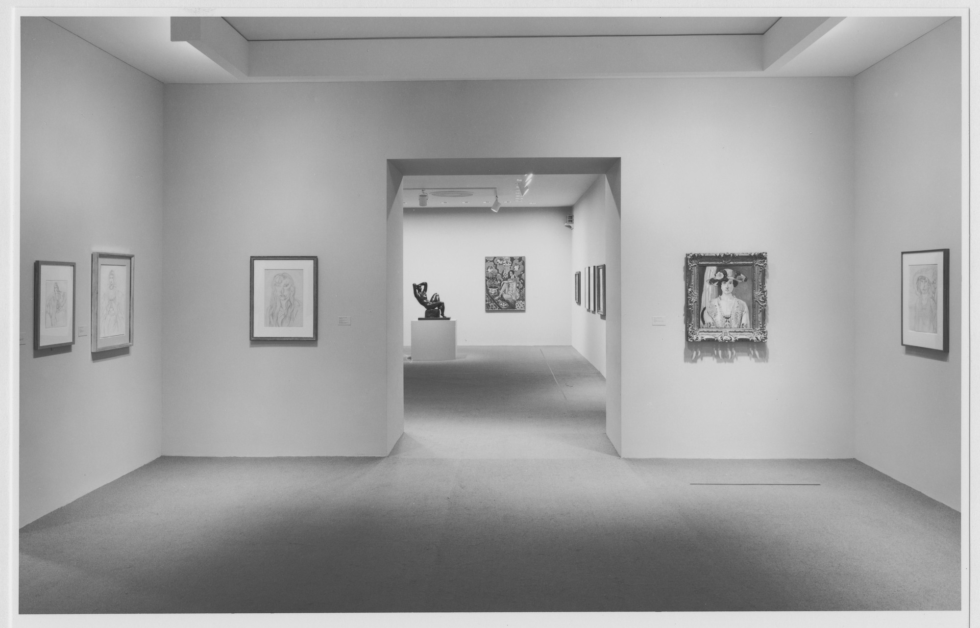 Installation view of the exhibition "Henri Matisse: A Retrospective" | MoMA