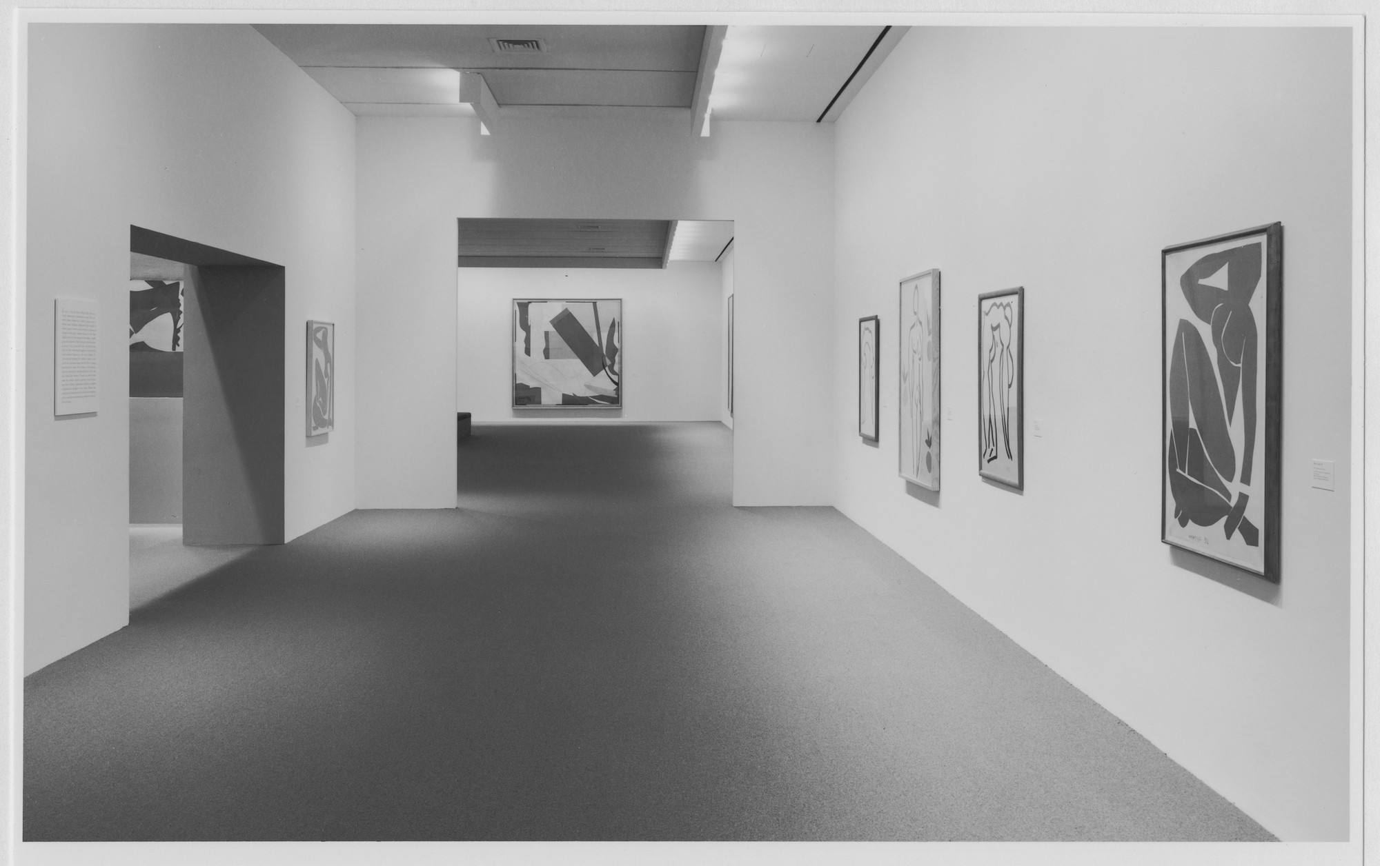 Installation view of the exhibition "Henri Matisse: A Retrospective" | MoMA