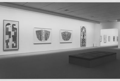 Henri Matisse. Maquette for red chasuble (front) from a set of red and ...