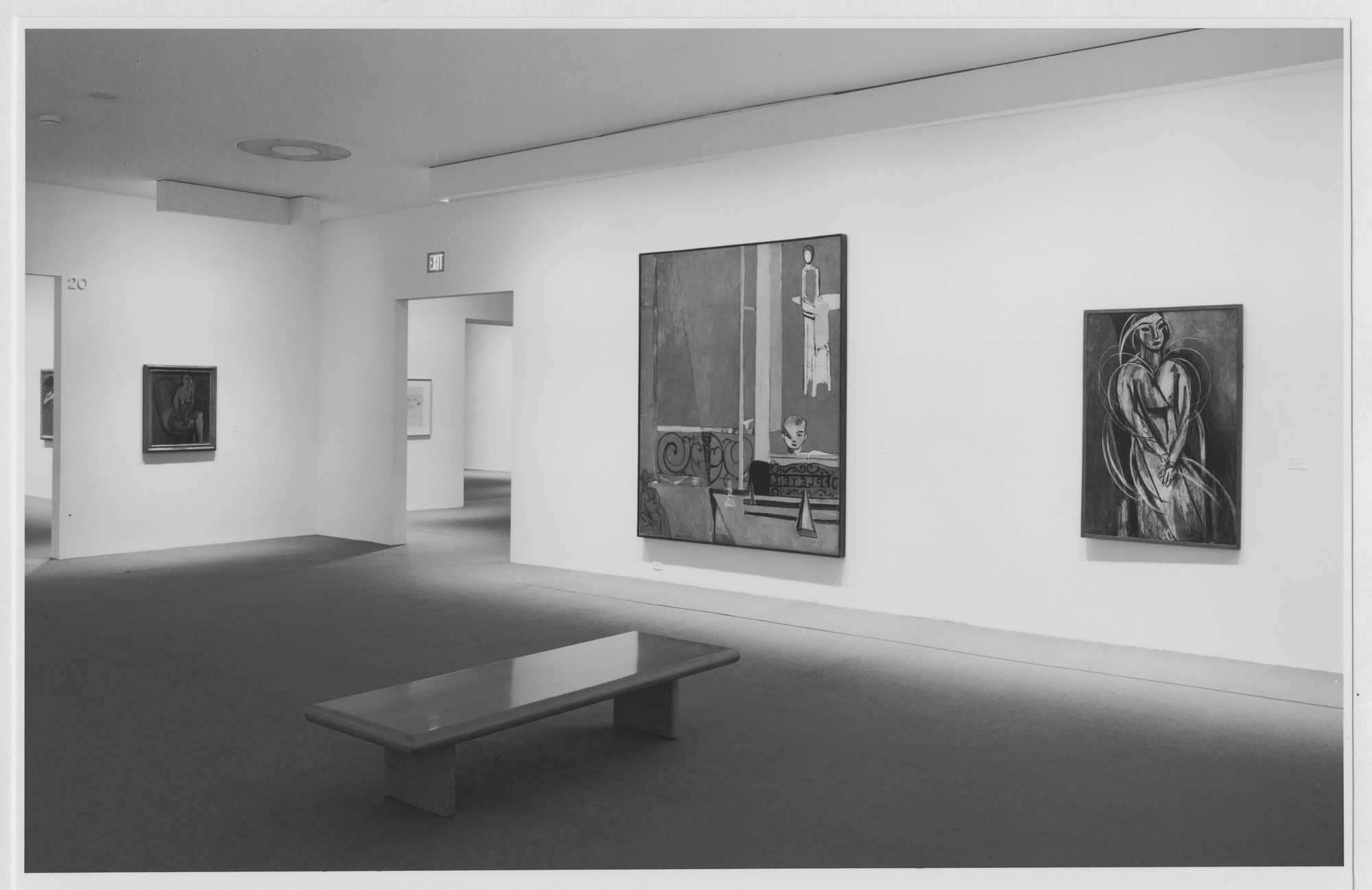 Installation view of the exhibition "Henri Matisse: A Retrospective" | MoMA