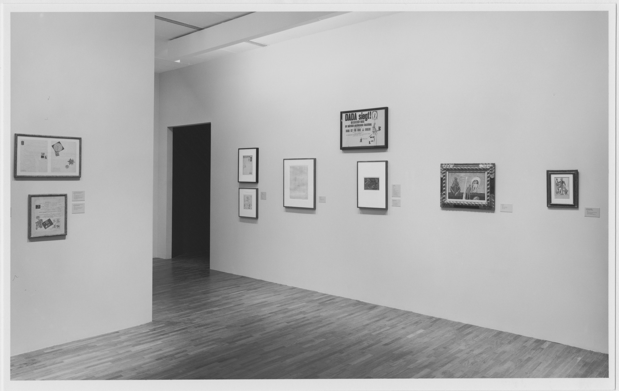 Installation view of the exhibition "Max Ernst: Dada and the Dawn of ...