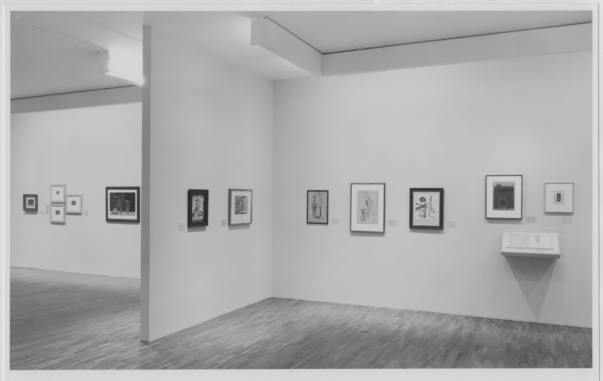 Installation view of the exhibition "Max Ernst: Dada and the Dawn of ...