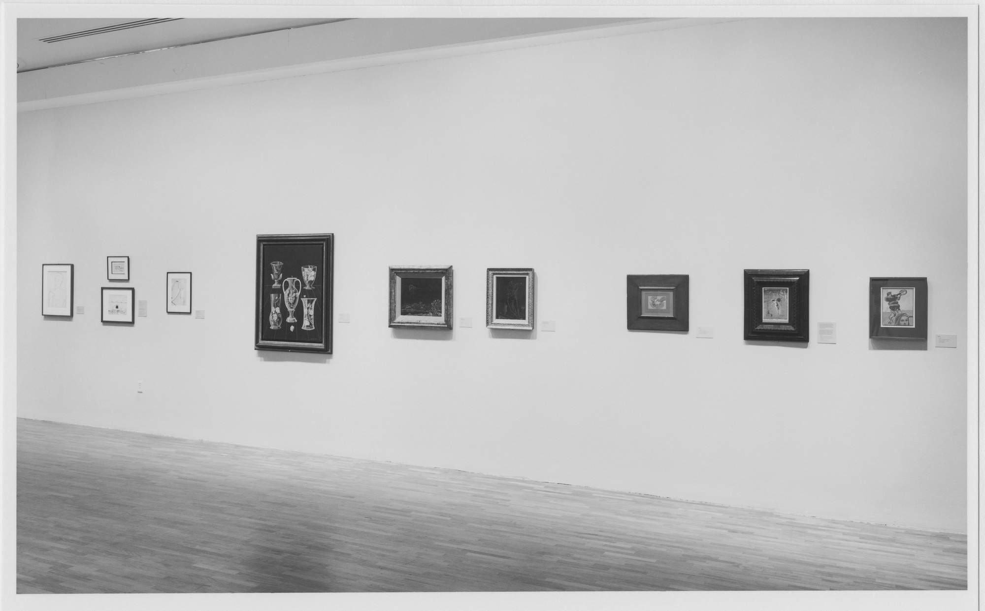Installation view of the exhibition "Max Ernst: Dada and the Dawn of ...