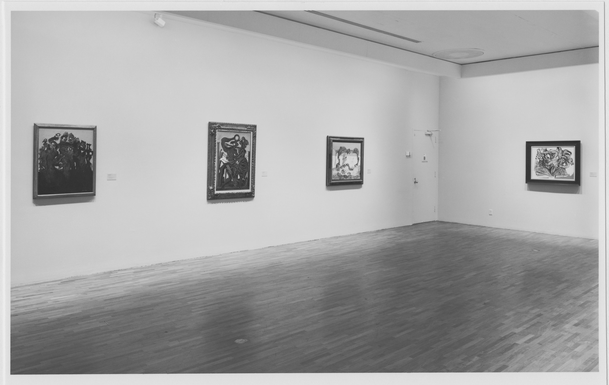 Installation view of the exhibition "Max Ernst: Dada and the Dawn of ...