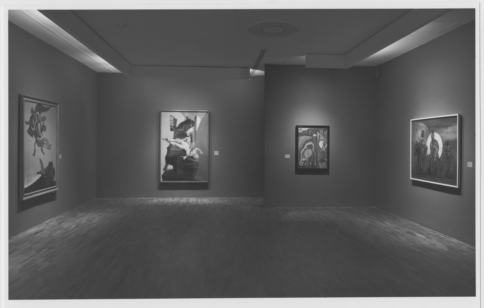 Installation view of the exhibition "Max Ernst: Dada and the Dawn of ...