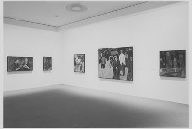 Ernst Ludwig Kirchner. Street, Dresden. 1908 (reworked 1919; dated on ...