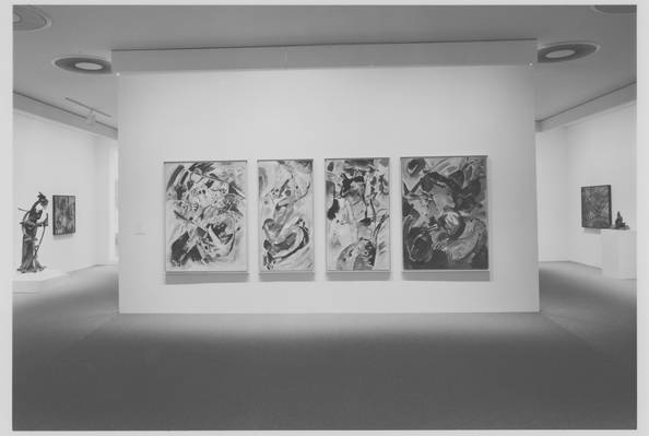 Vasily Kandinsky. Panel for Edwin R. Campbell No. 4. 1914 | MoMA