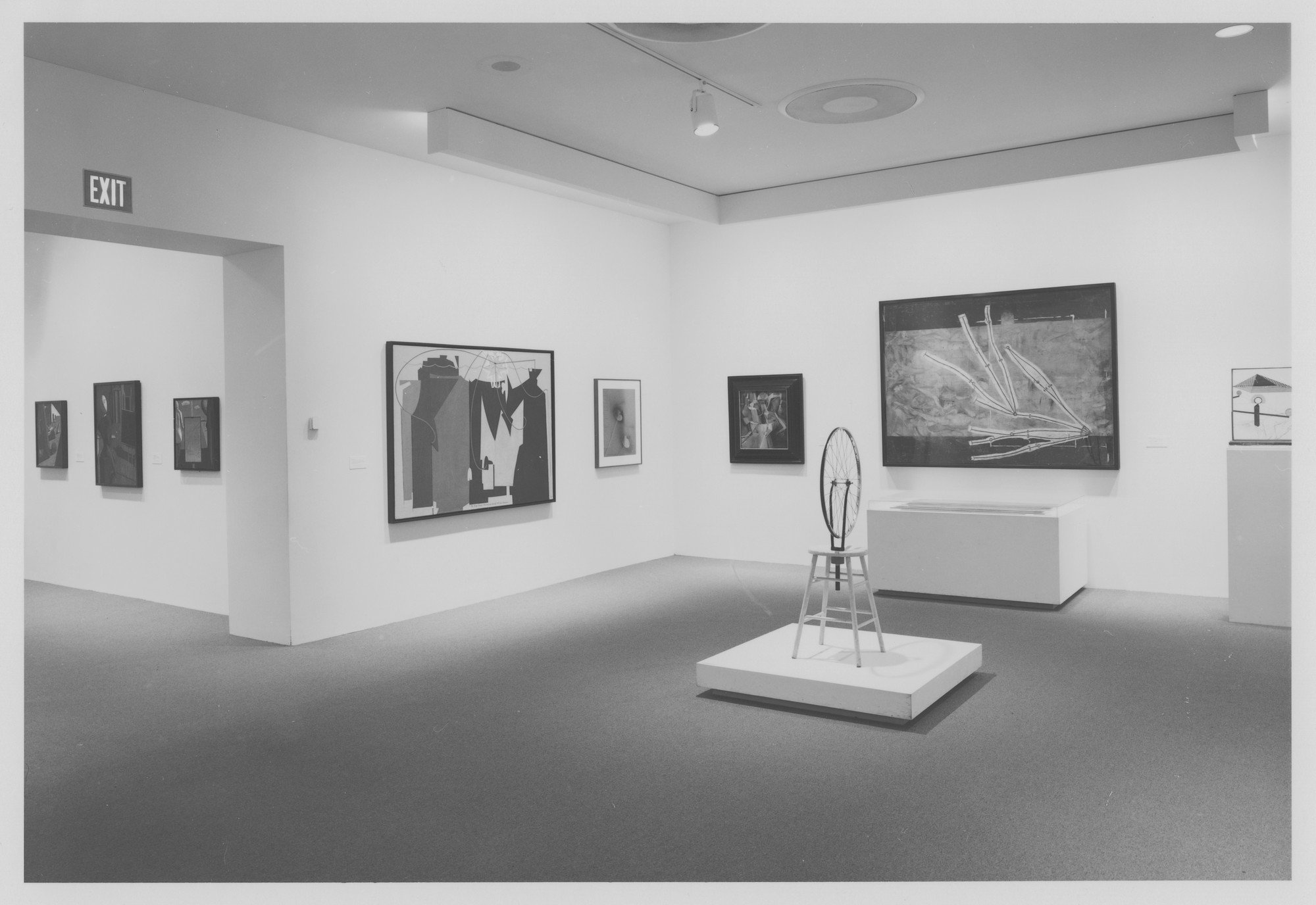 Installation view of the exhibition "Selections from the Permanent ...