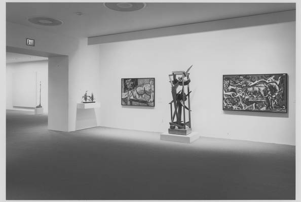 Jackson Pollock. Stenographic Figure. c. 1942 | MoMA