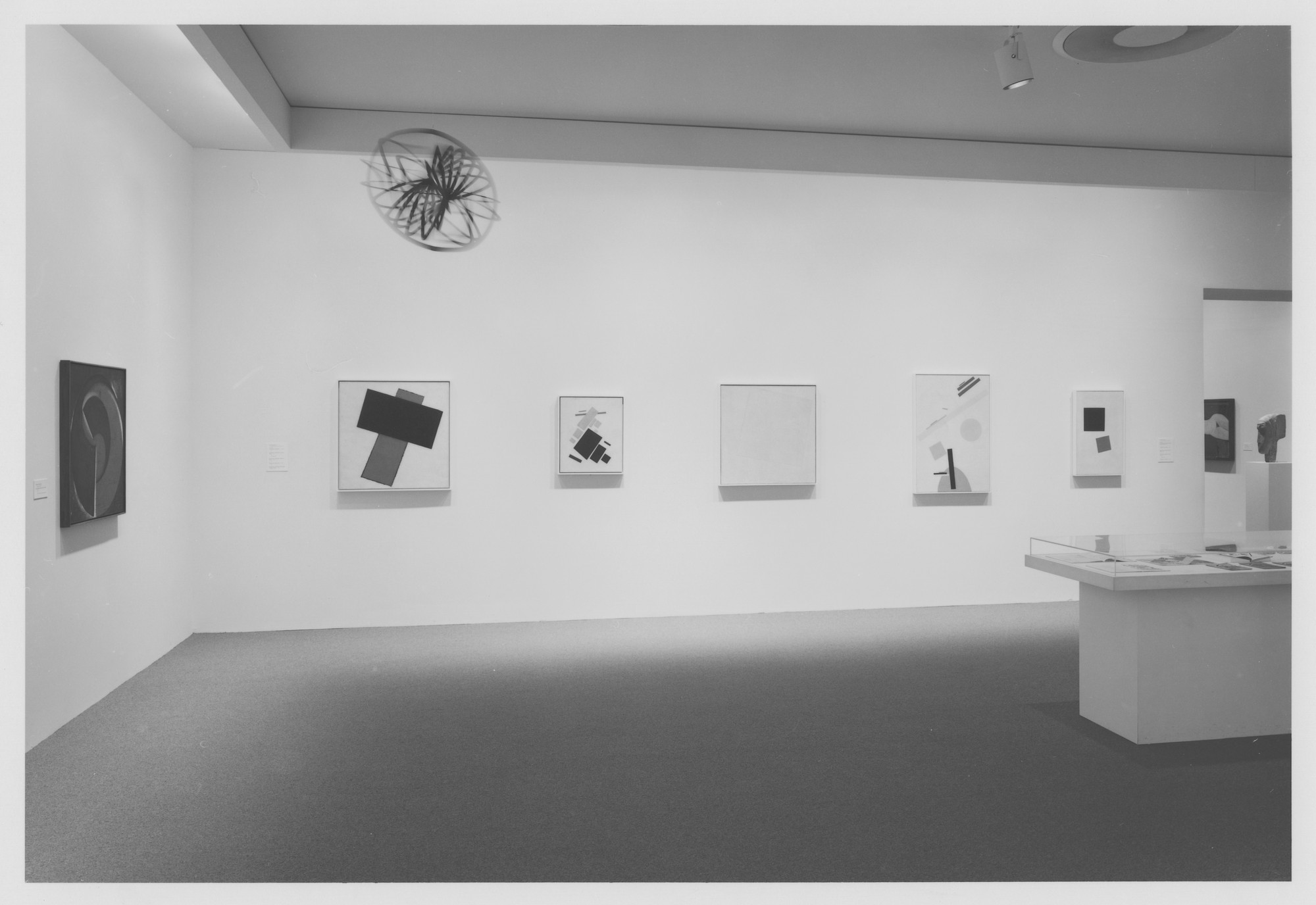 Installation view of the exhibition "Selections from the Permanent ...
