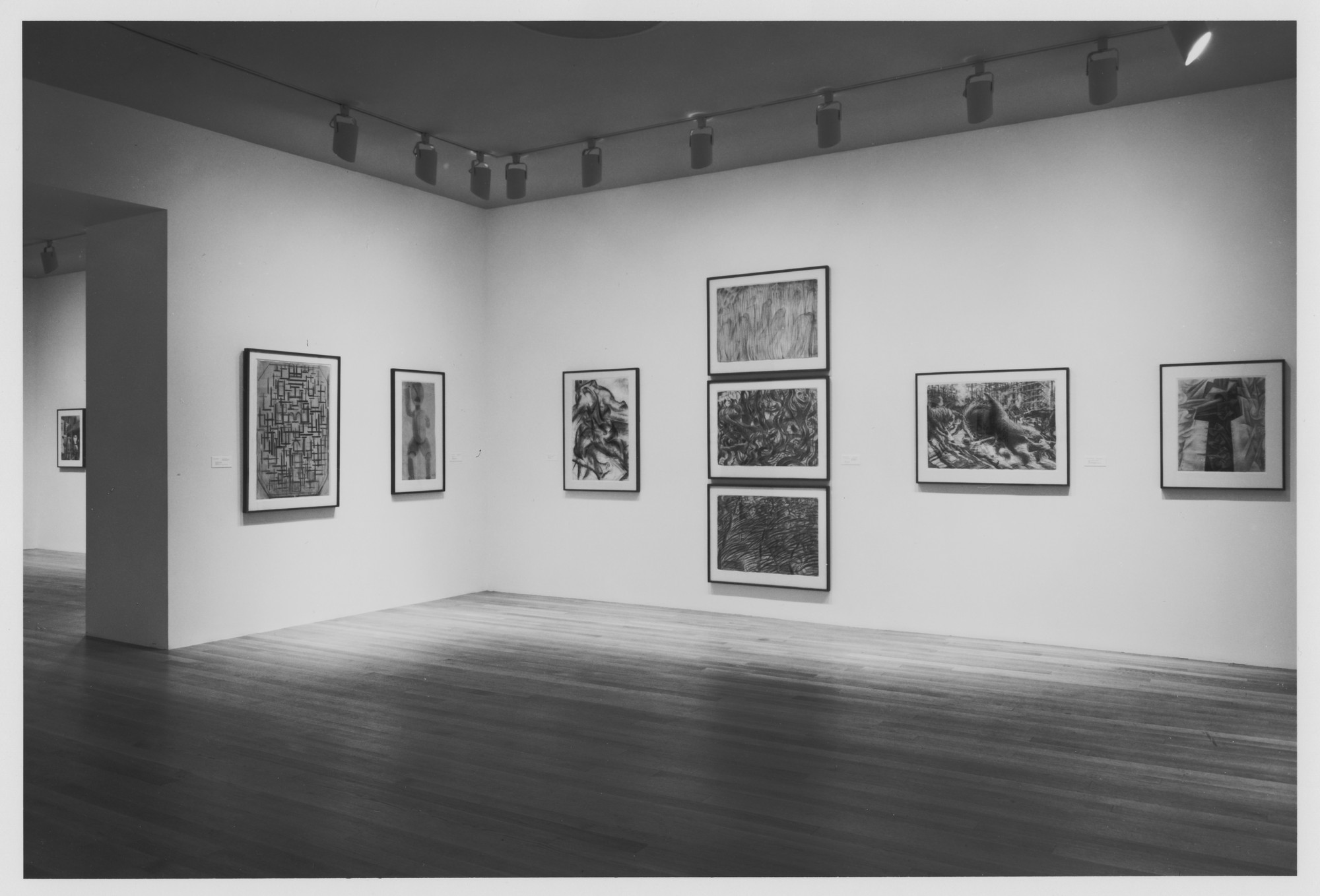 Installation view of the exhibition "Modern Drawing: Selections from ...