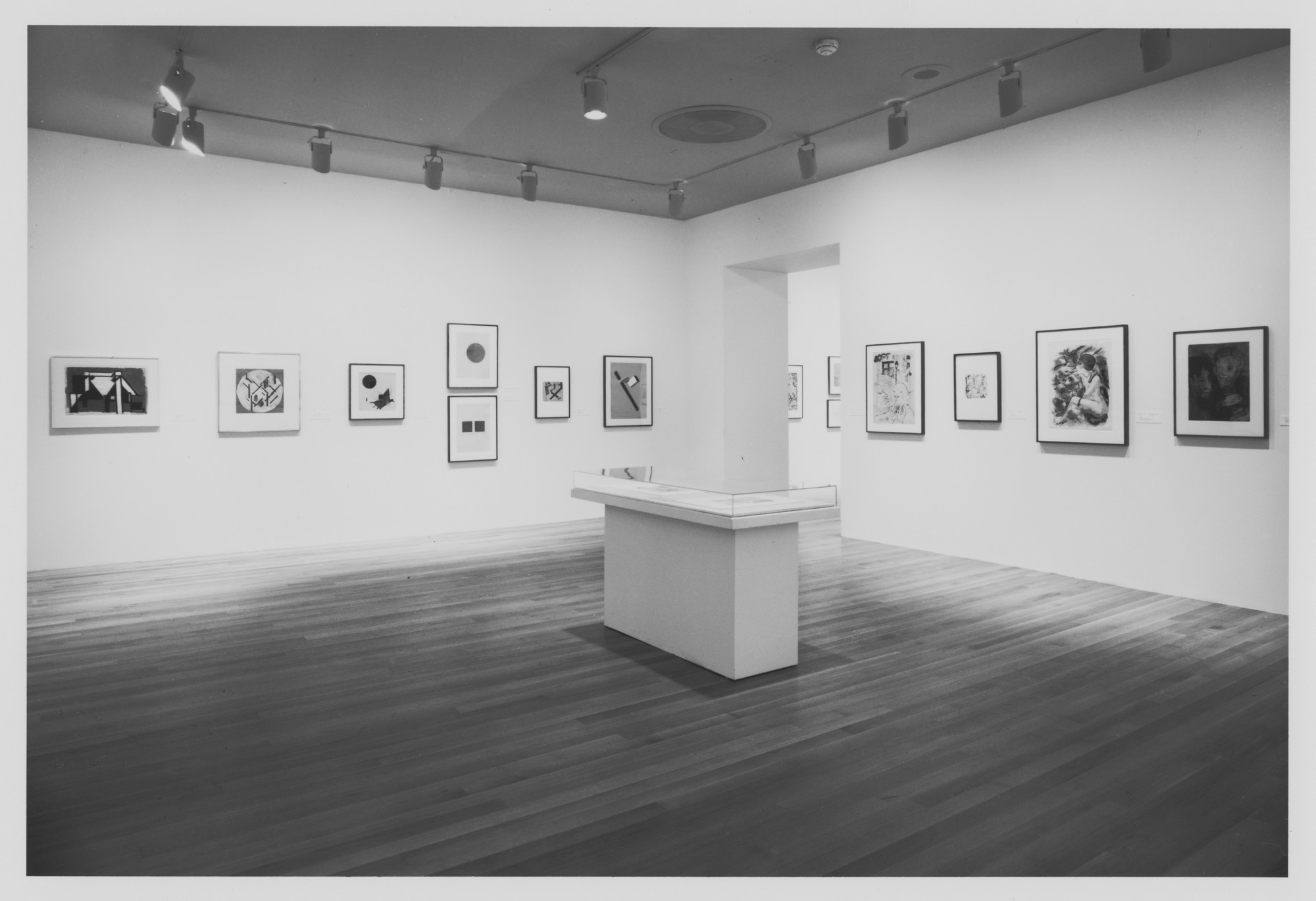 Installation view of the exhibition "Modern Drawing: Selections from ...