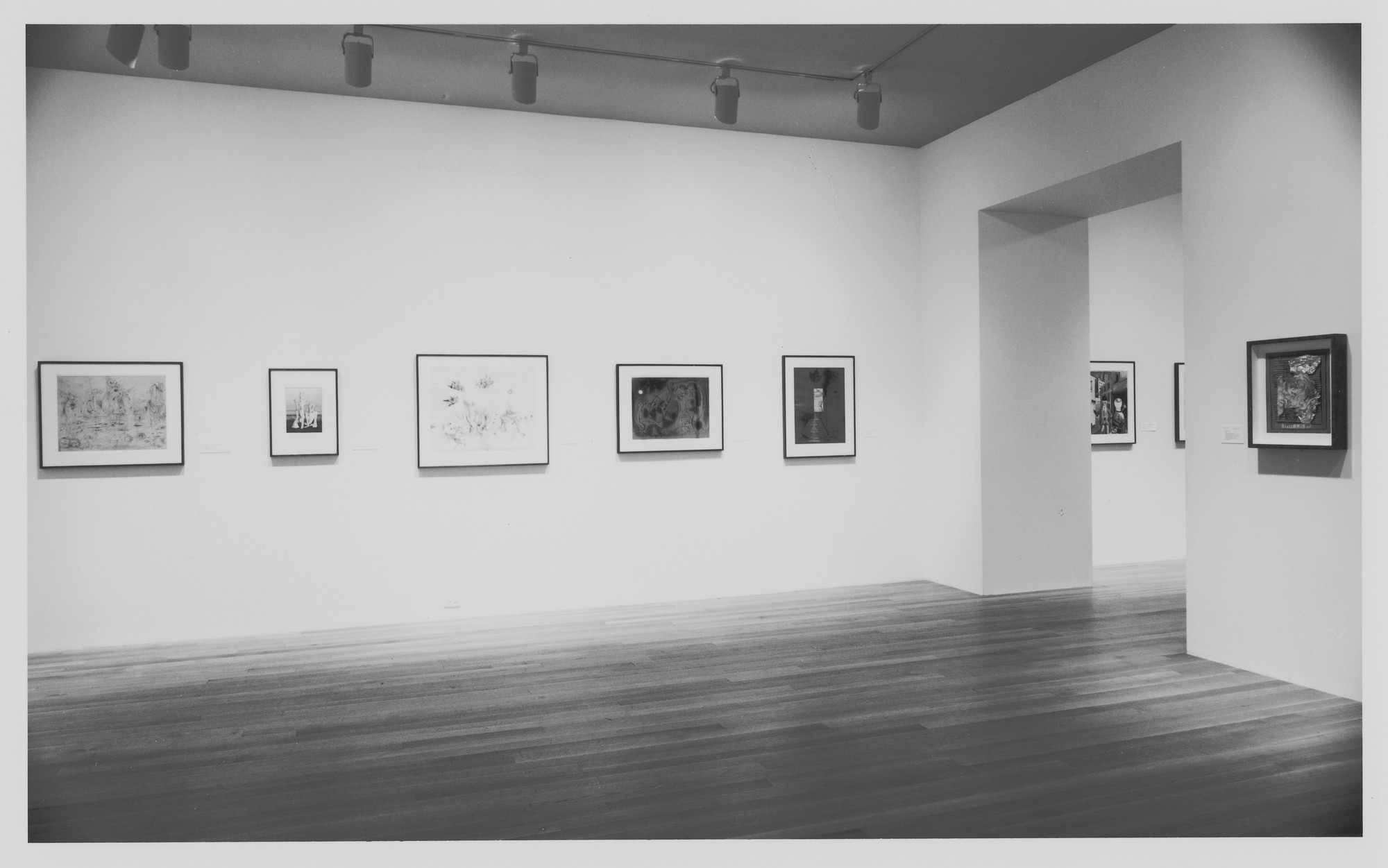 Installation view of the exhibition "Modern Drawing: Selections from ...
