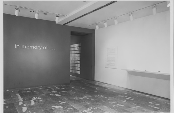 Projects 43: In Memory of… | MoMA