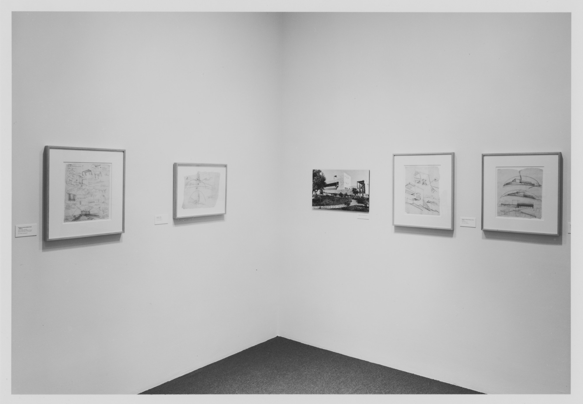 Installation view of the exhibition "Eric Mendelsohn" | MoMA