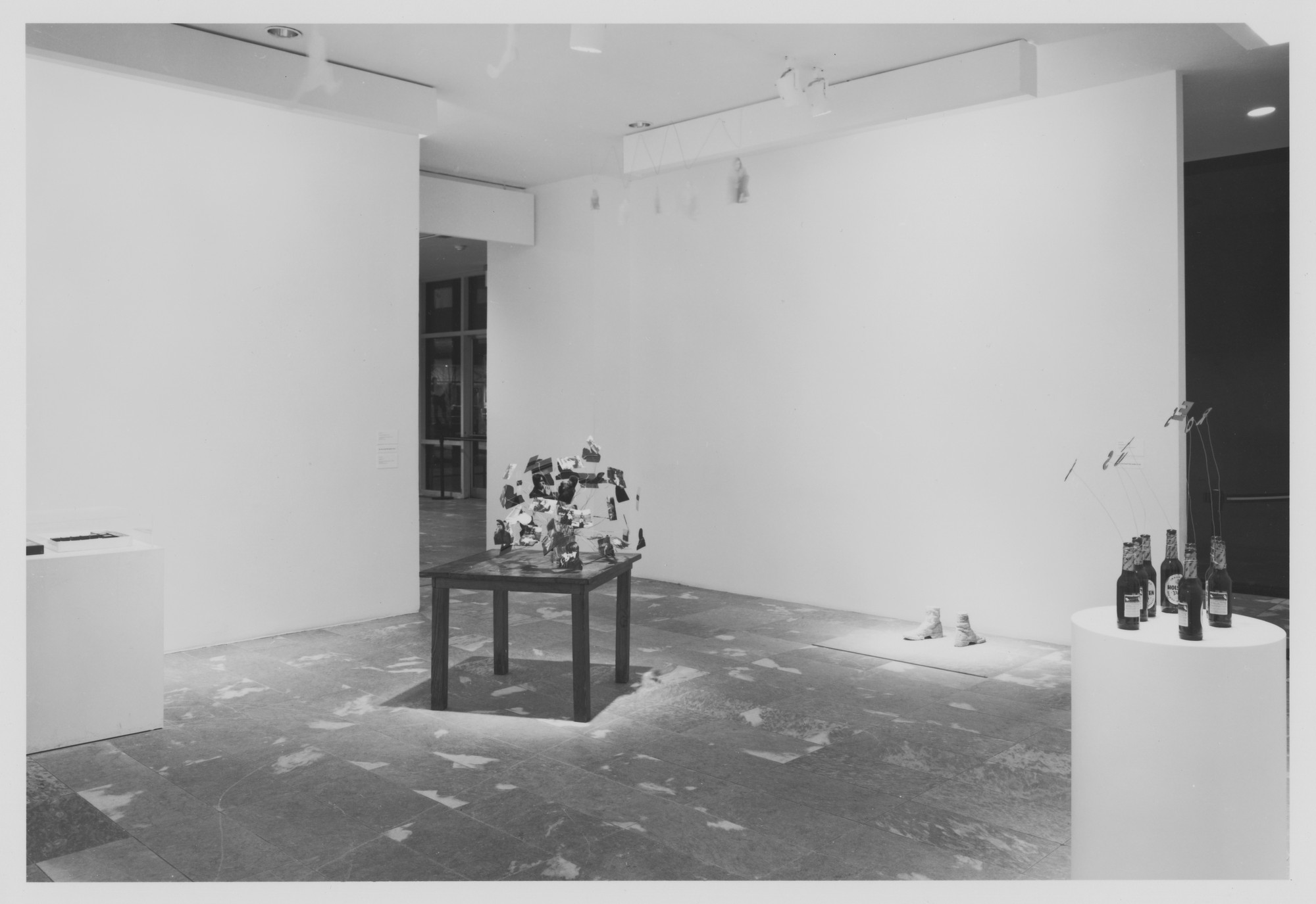 Installation view of the exhibition "Projects 44: Sarah Lucas/Steven ...