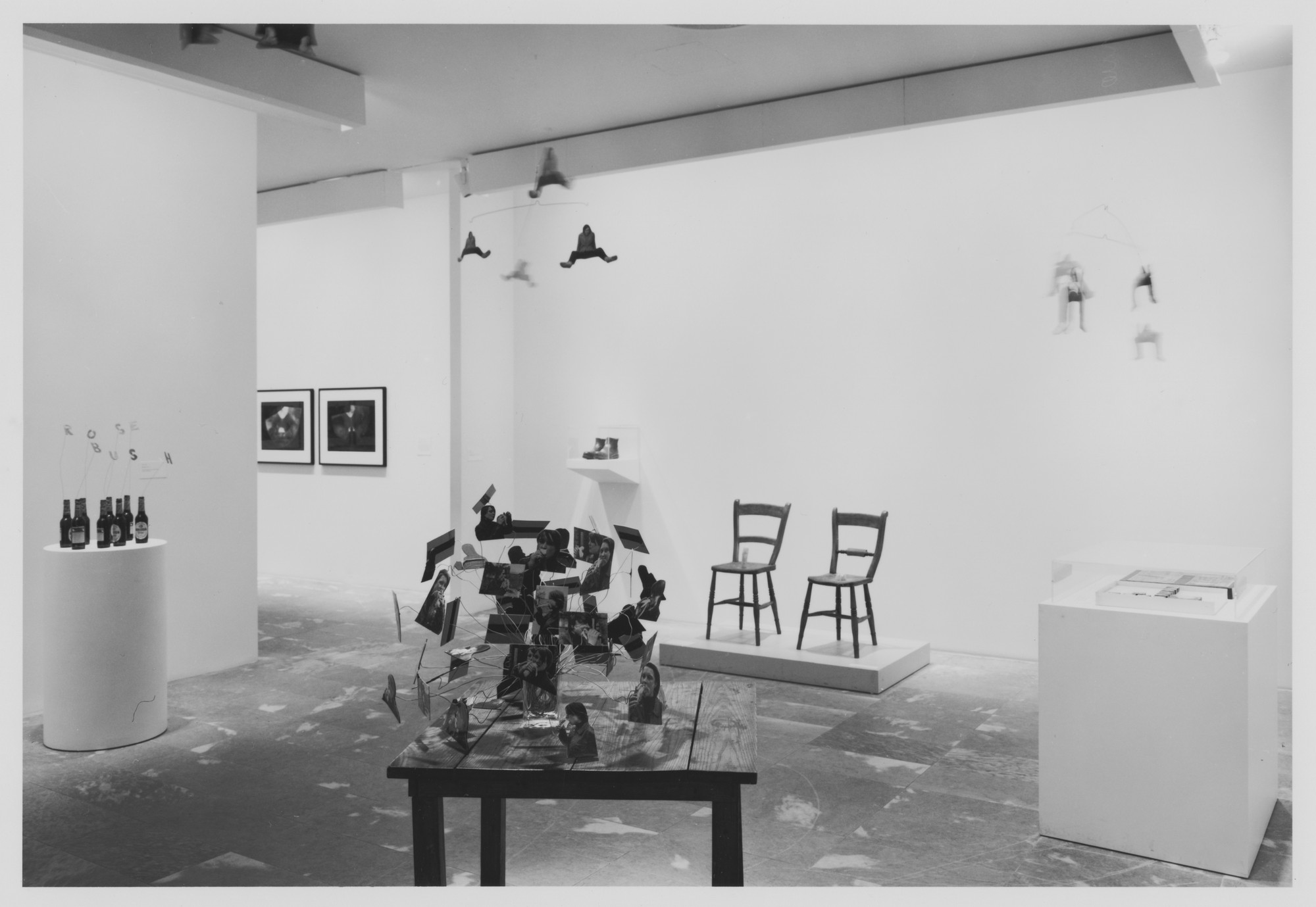 Installation view of the exhibition "Projects 44: Sarah Lucas/Steven ...