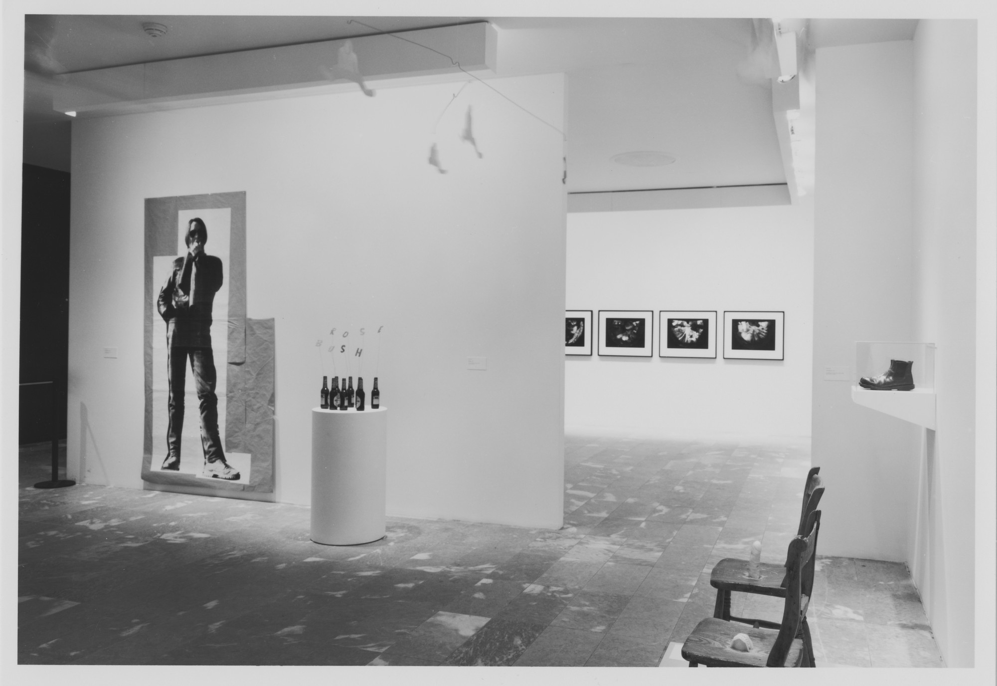 Installation view of the exhibition "Projects 44: Sarah Lucas/Steven ...