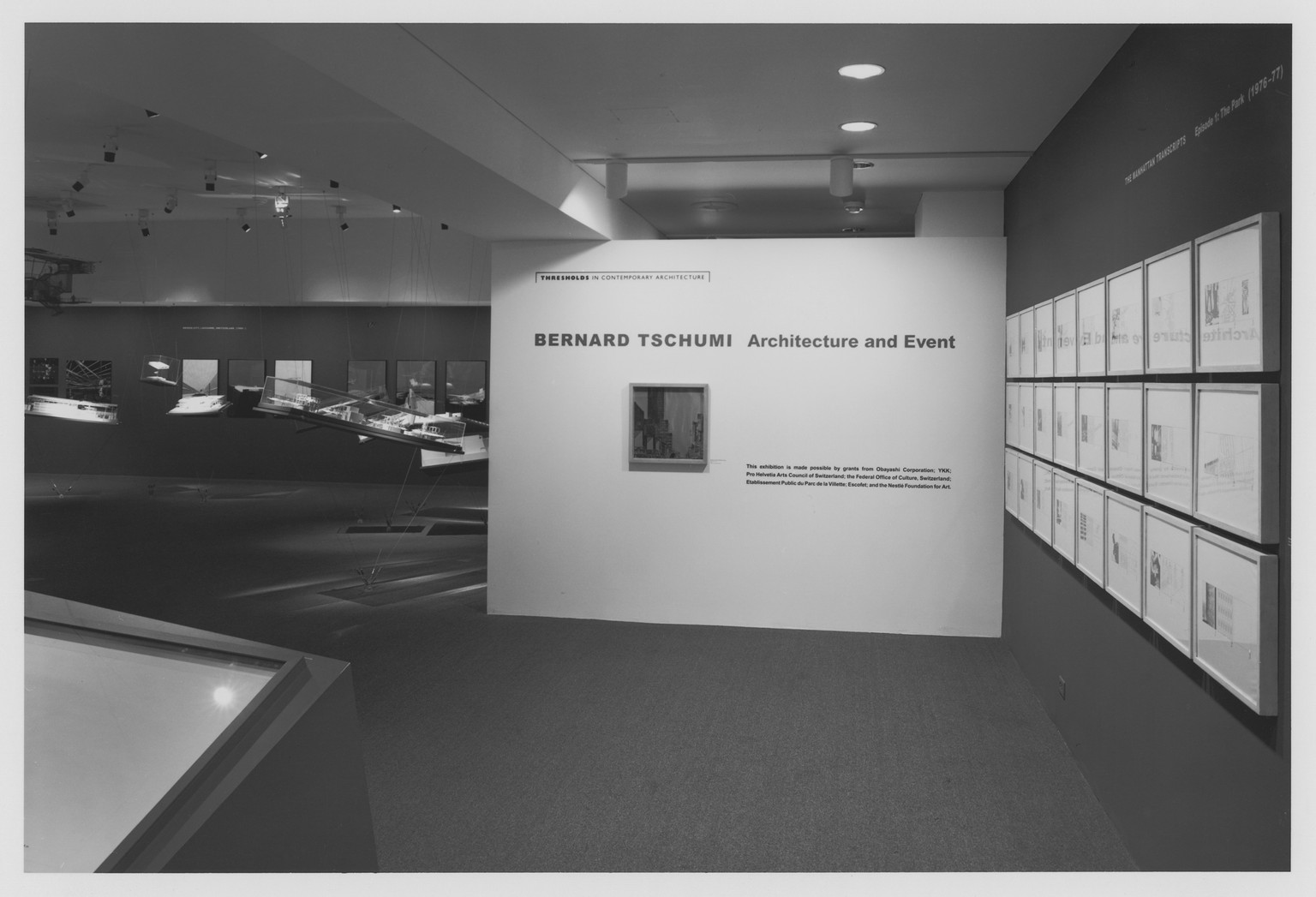 Thresholds/Bernard Tschumi: Architecture and Event | MoMA