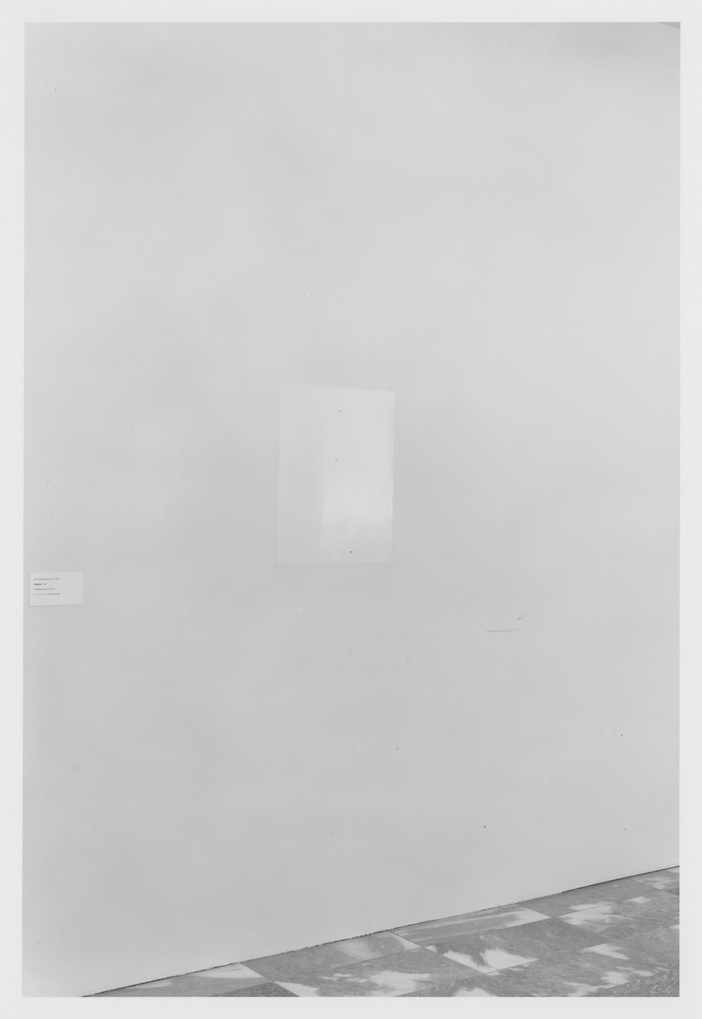 Installation view of the exhibition "Projects 46: Karin Sander" | MoMA