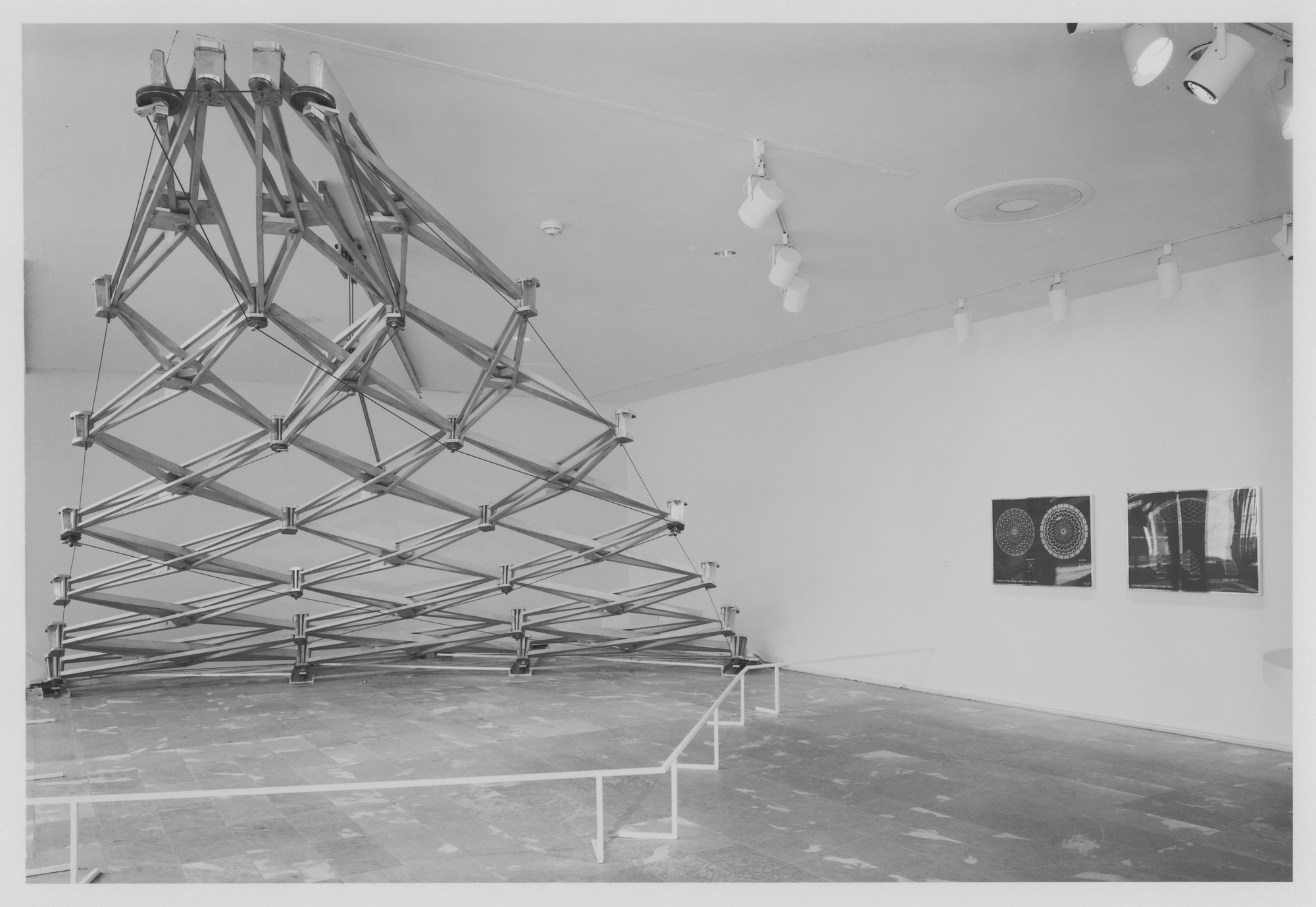 Installation view of the exhibition "Projects 45: Chuck Hoberman" | MoMA