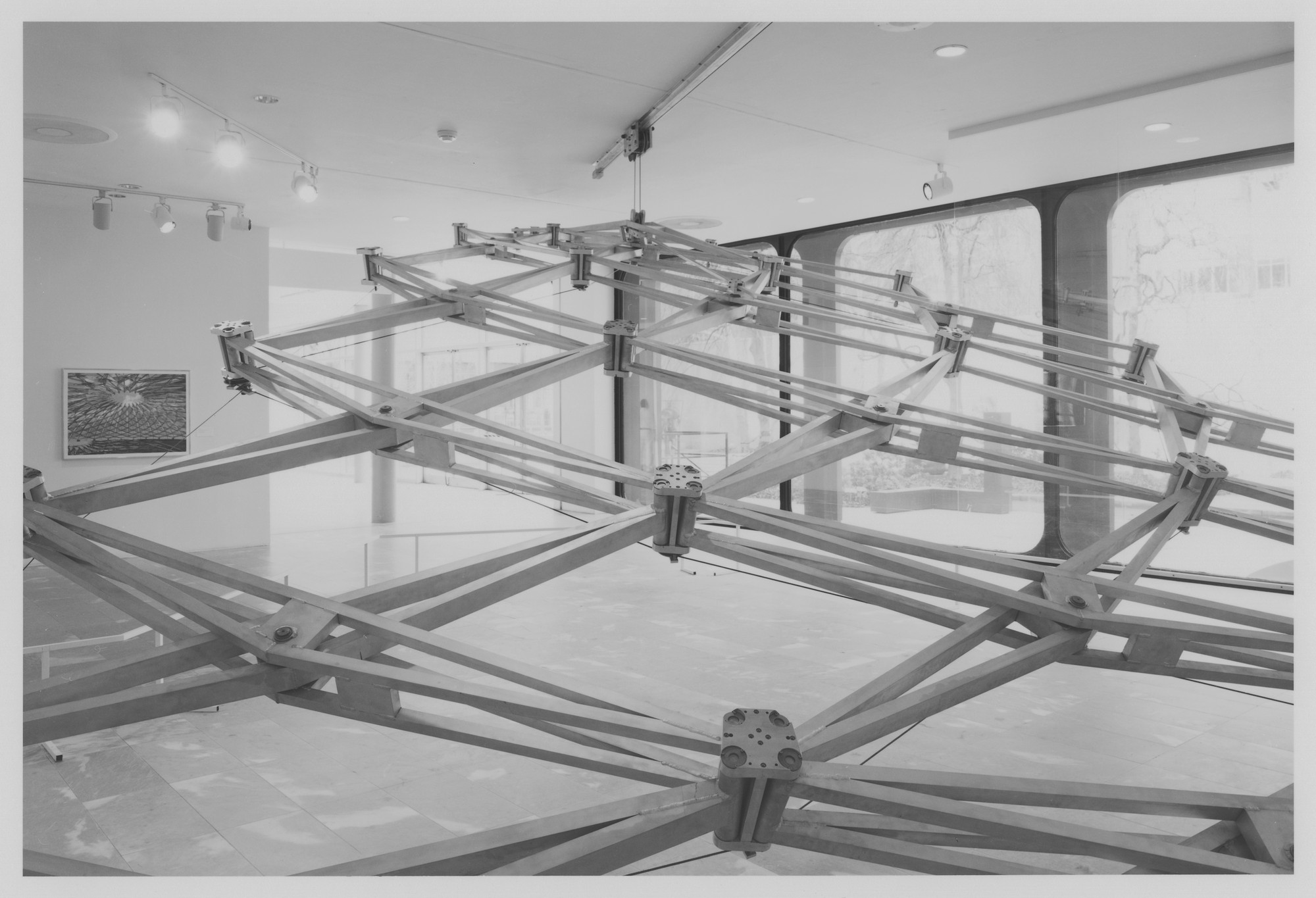 Installation view of the exhibition "Projects 45: Chuck Hoberman" | MoMA