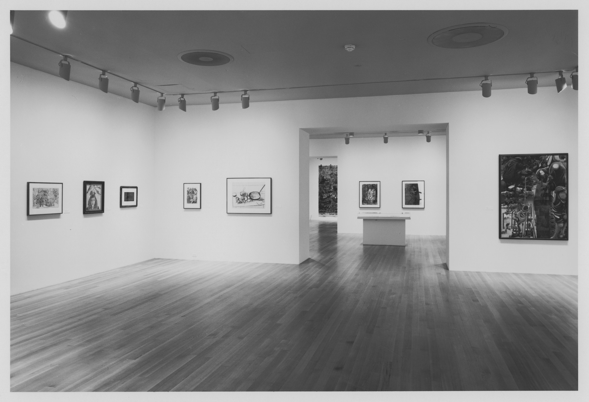Installation view of the exhibition "Modern British Drawings: A ...