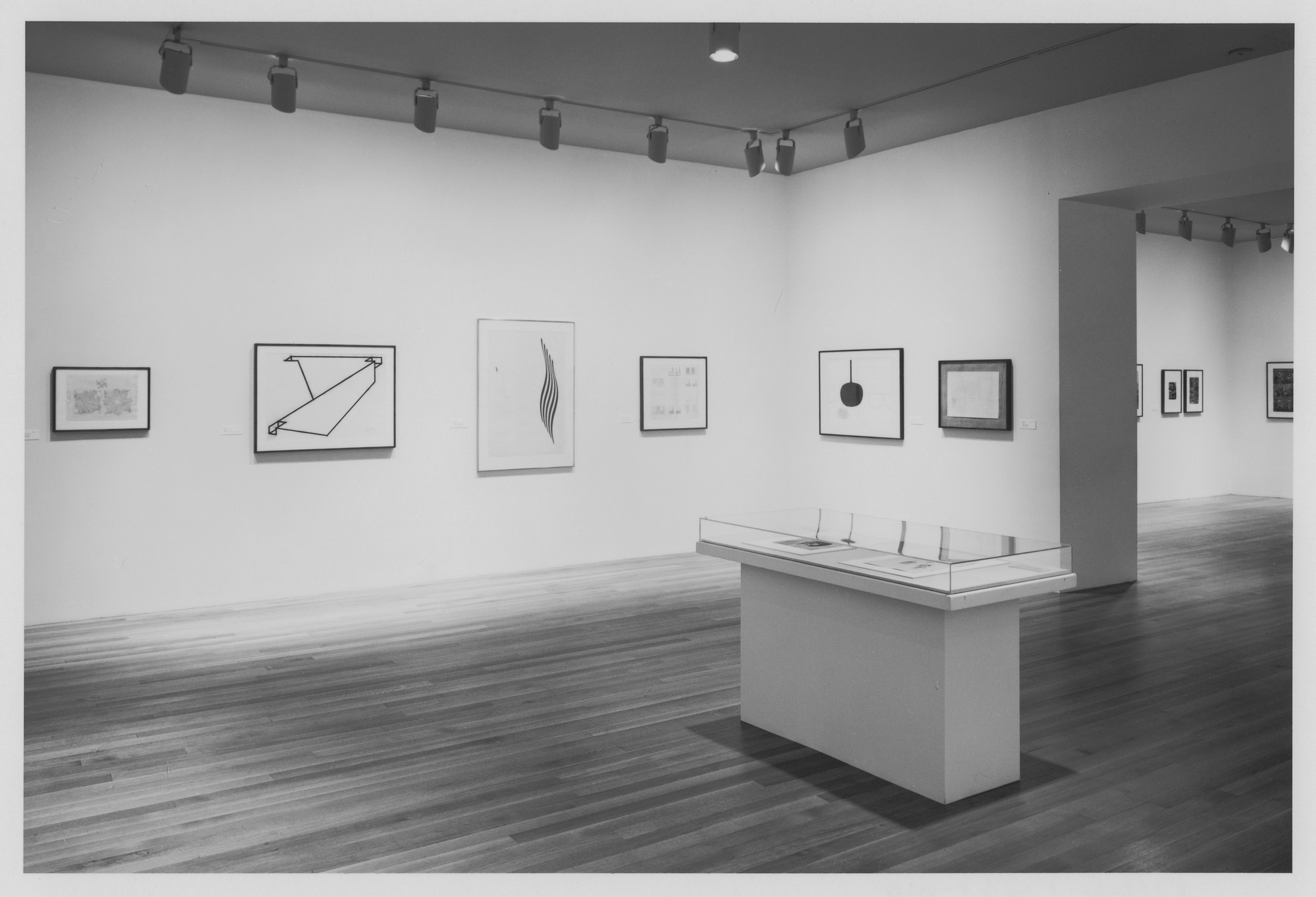 Installation view of the exhibition "Modern British Drawings: A ...